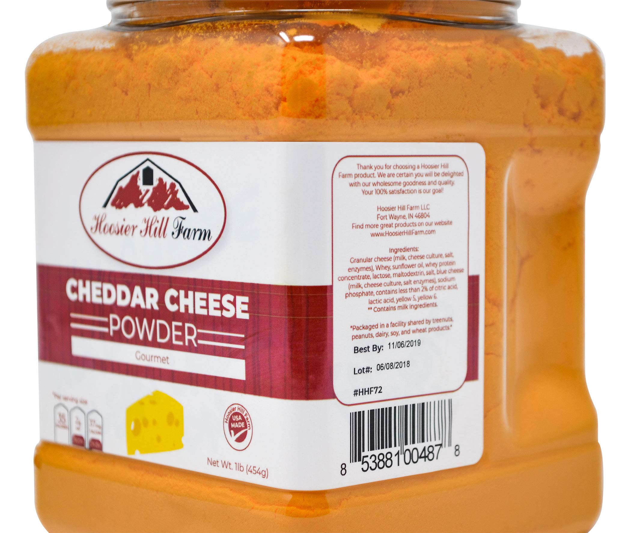 Buy Cheddar Cheese Powder by Hoosier Hill Farm, 1 lb Online at ...