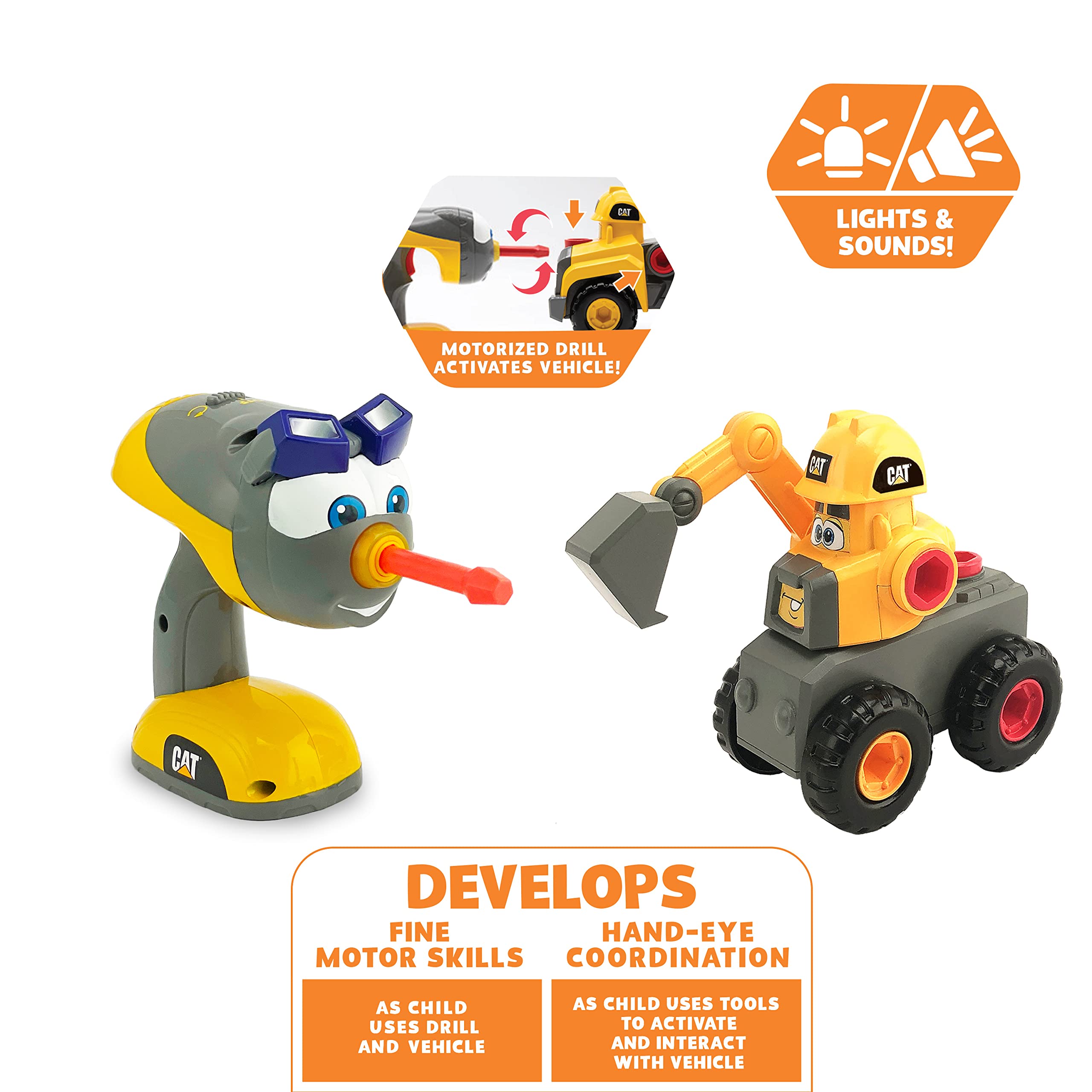 Snapklik.com : CatToysOfficial Construction Toys, Fix-It Fleet ...