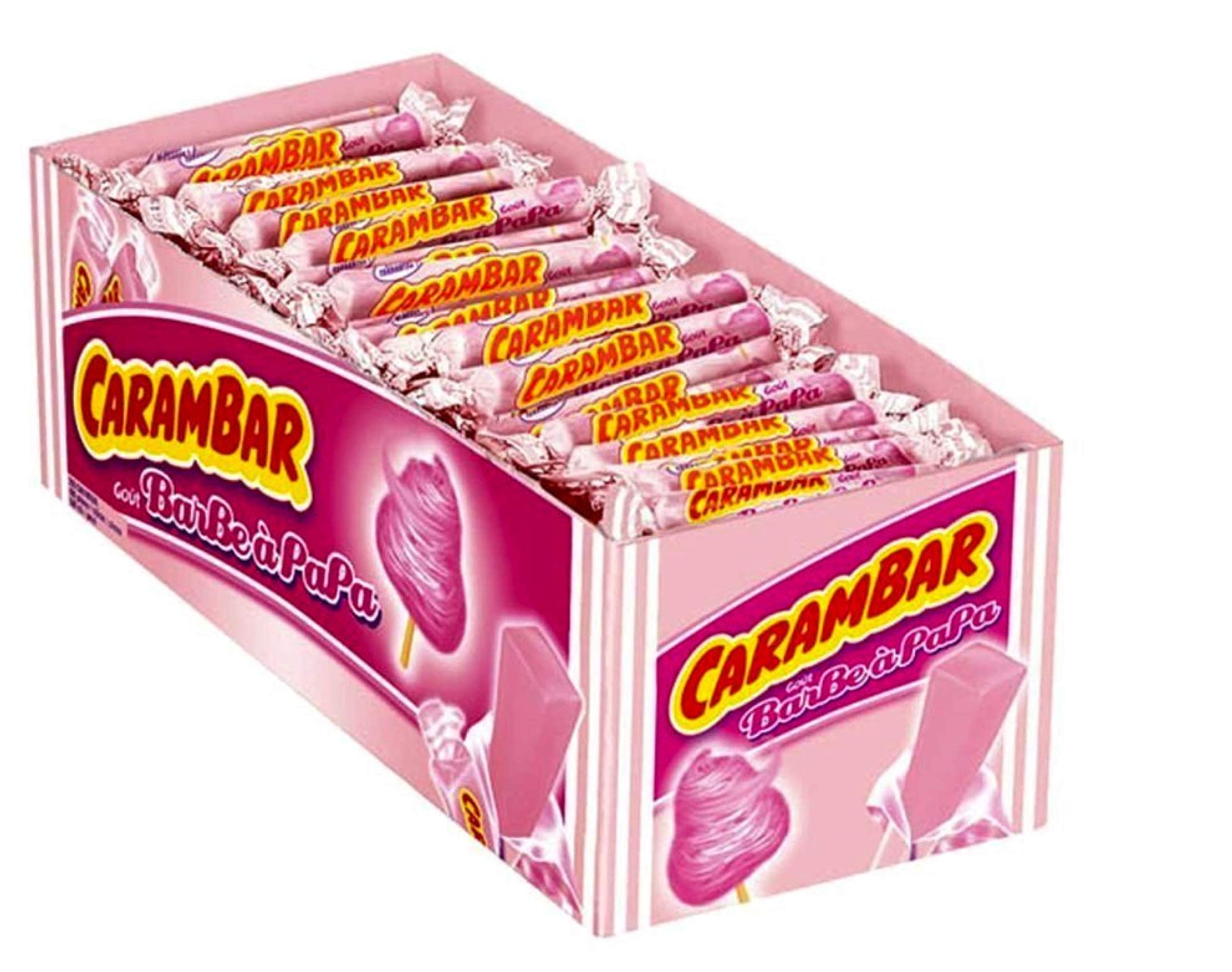 Buy Carambar Candyfloss Flavor Barbe à Papa French Traditions Candy ...