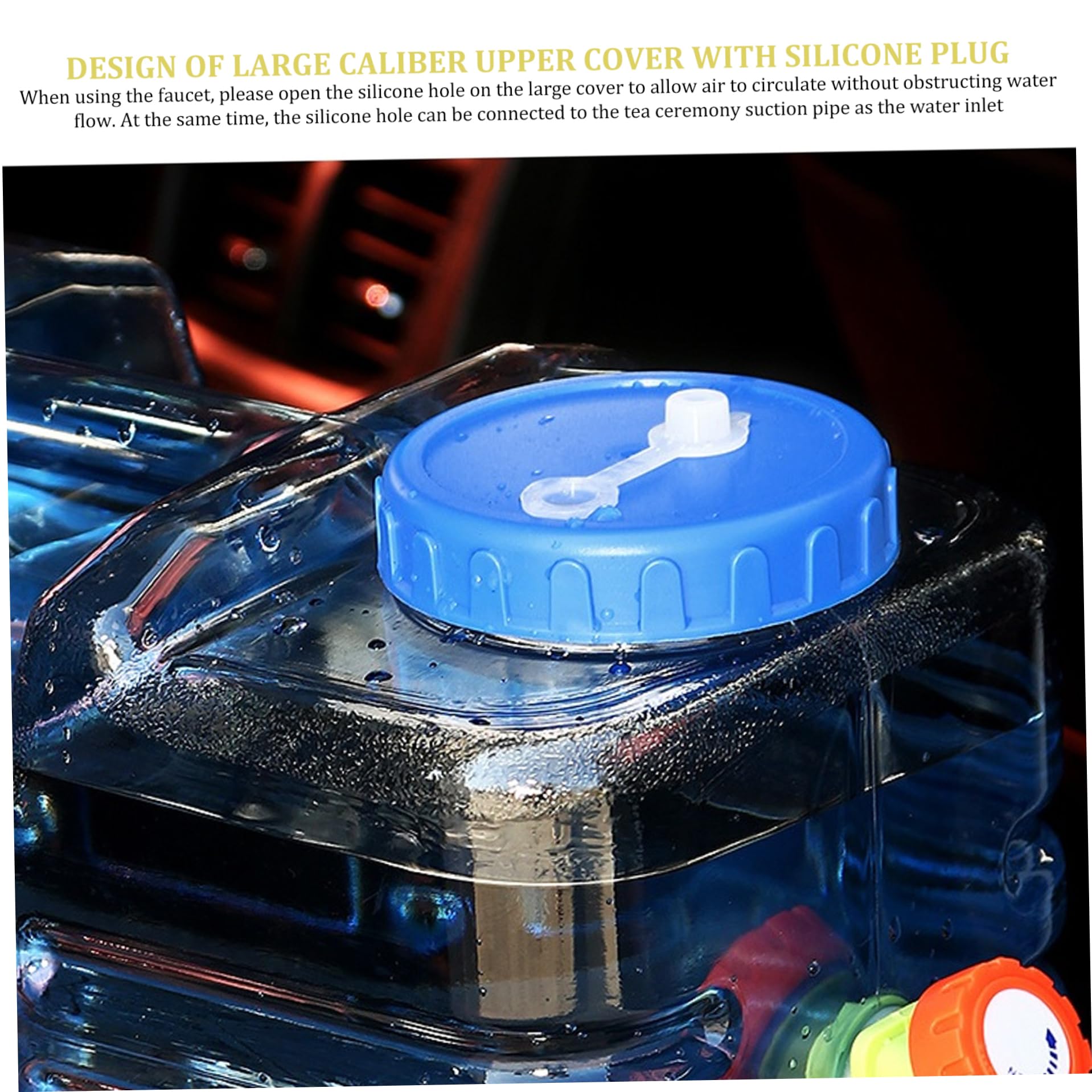 Snapklik.com : Jeorywoet Camping Water Containers, Flat Square Water ...
