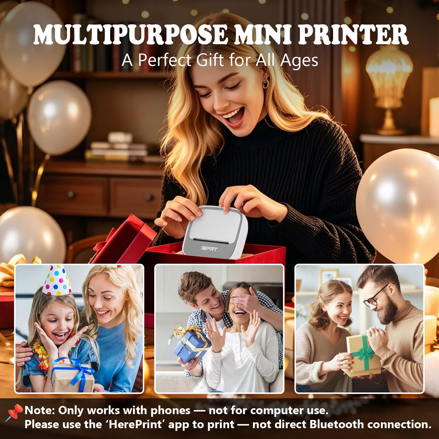 Snapklik.com : iDPRT Mini Sticker Printer - S1 Portable Sticker Maker ...