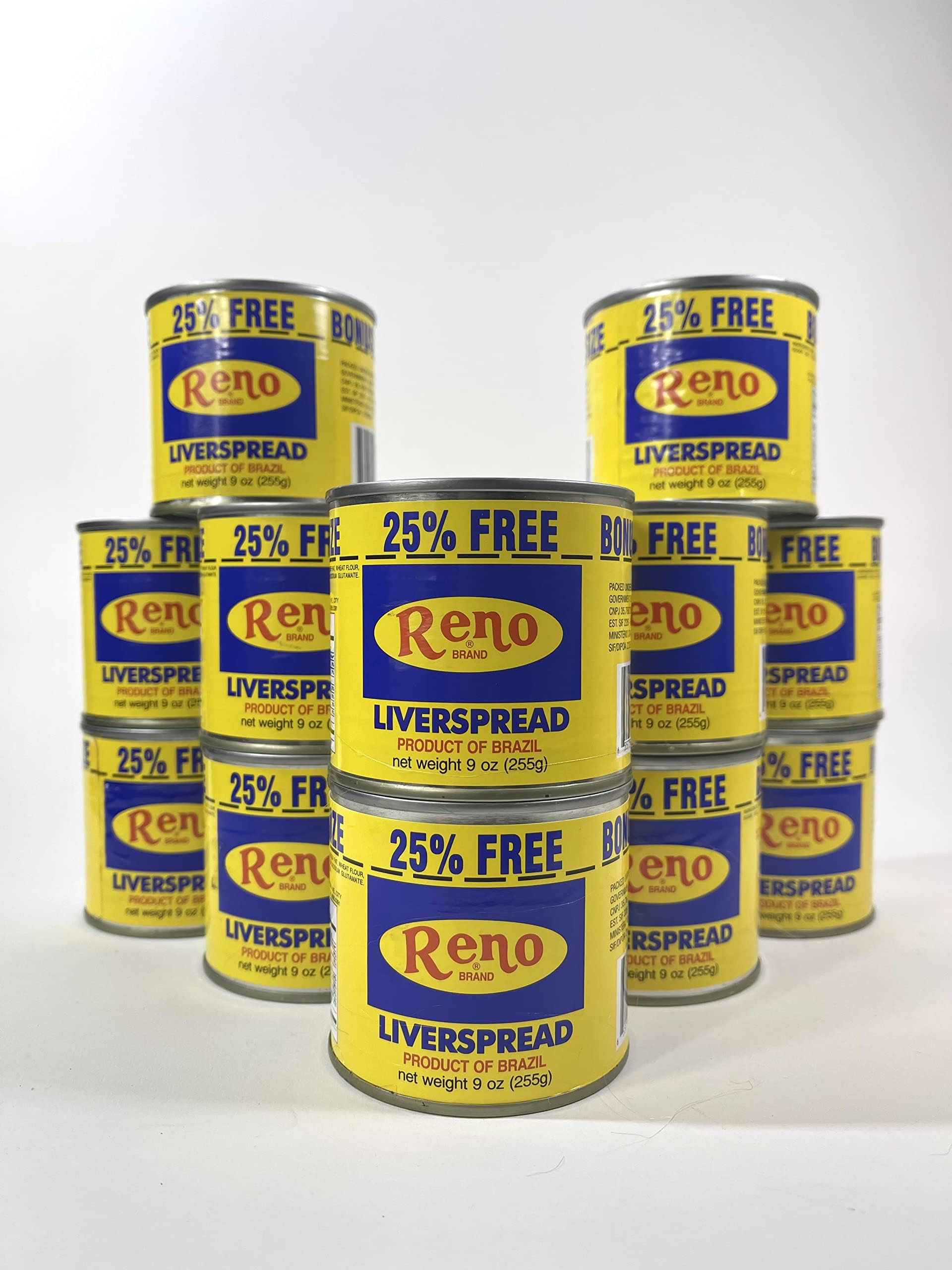 Amazon.com : Reno Brand Liver Spread 9 Oz (Pack of 12) : Grocery ...