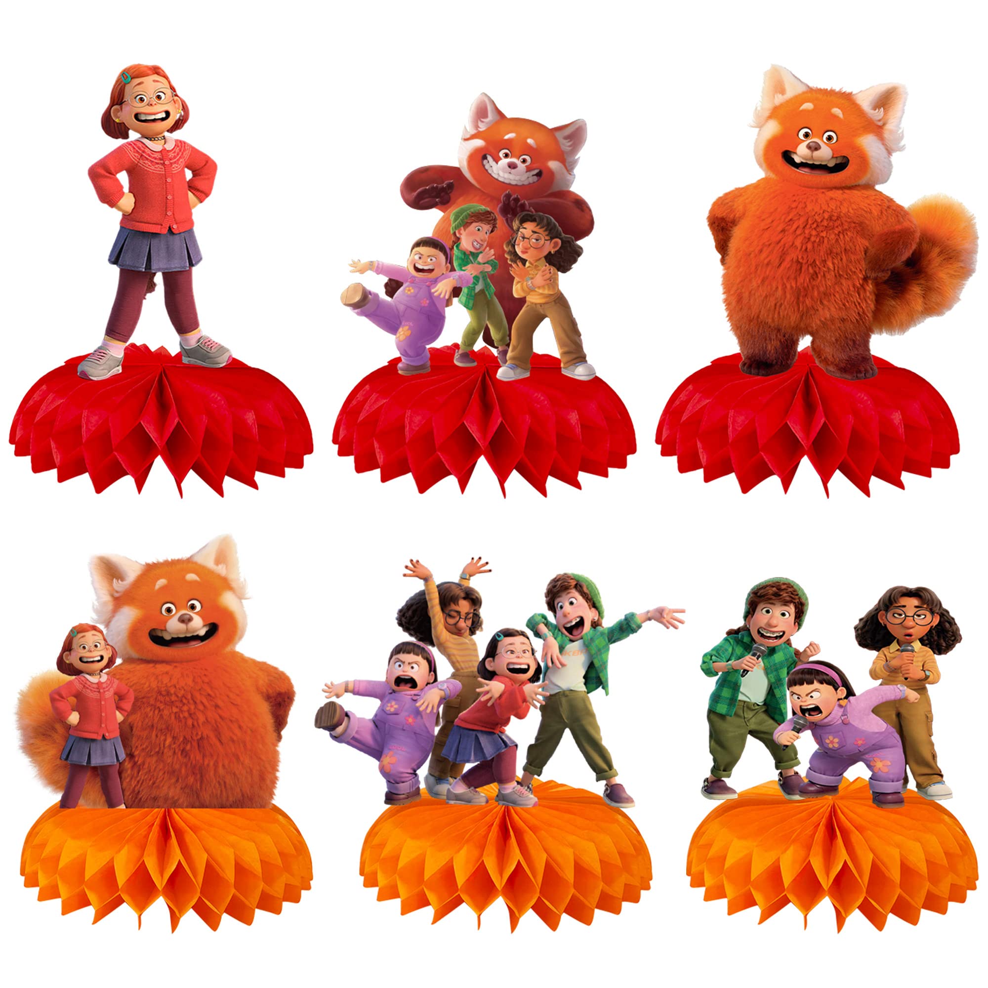 Buy Turning Red Panda Birthday Party Supplies Panda Theme Table Decorations Honeycomb buy-turning-red-panda-birthday-party-supplies-panda-theme-table-decorations-honeycomb