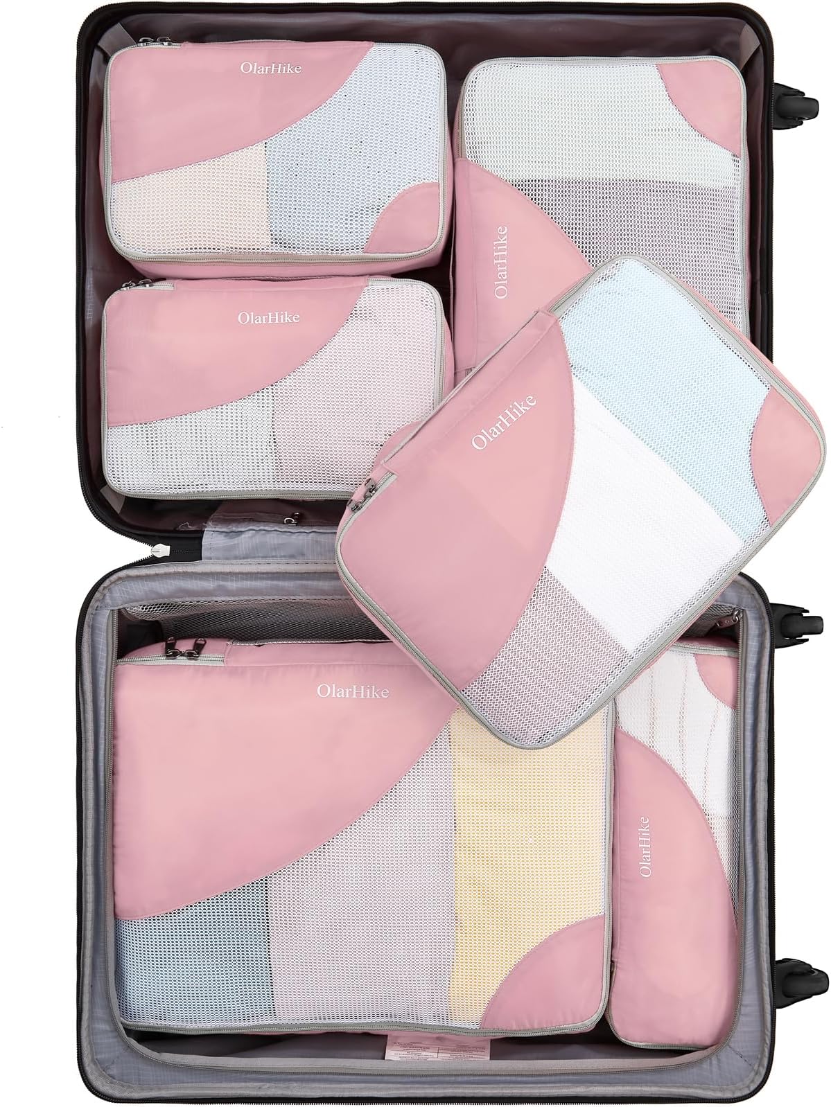 Amazon.com: Packing Cubes - 9 PCS Travel Luggage Organizers Set ...