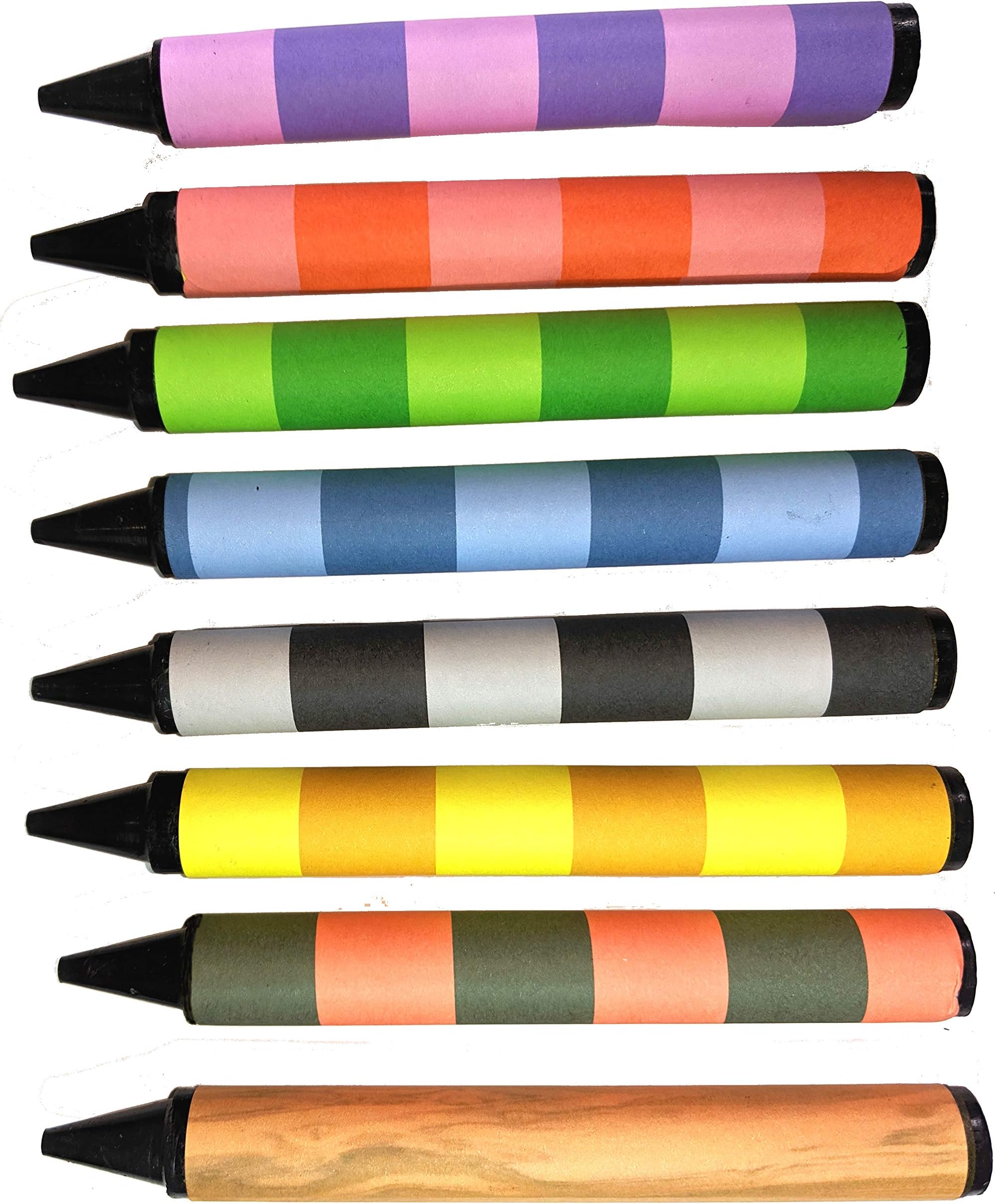 Amazon.com: Handcrafted Handy Dandy Notebooks 16 Striped Colored Extra ...