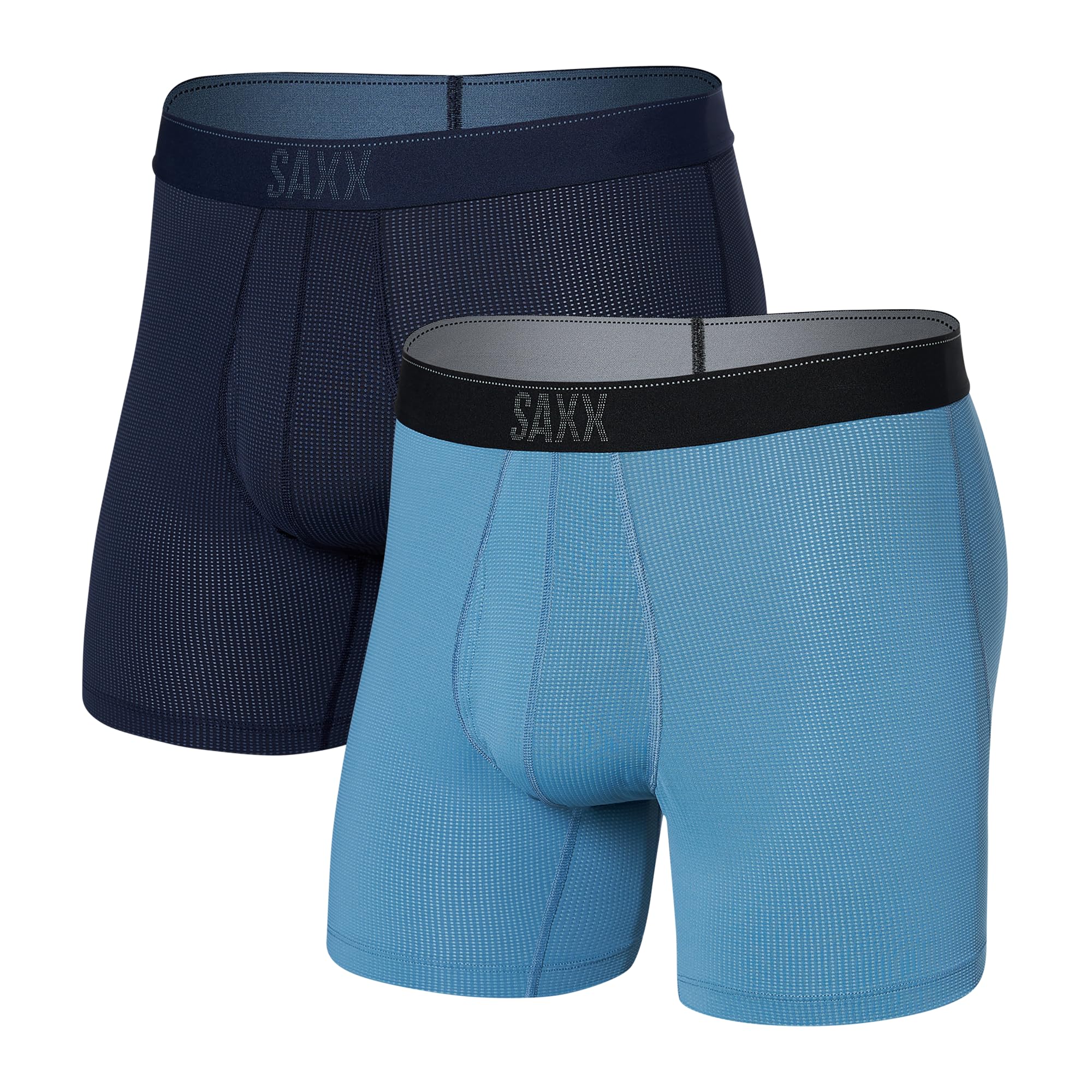 SAXX Underwear Co. Men's Quest Quick Dry Mesh Boxer Brief Fly with ...