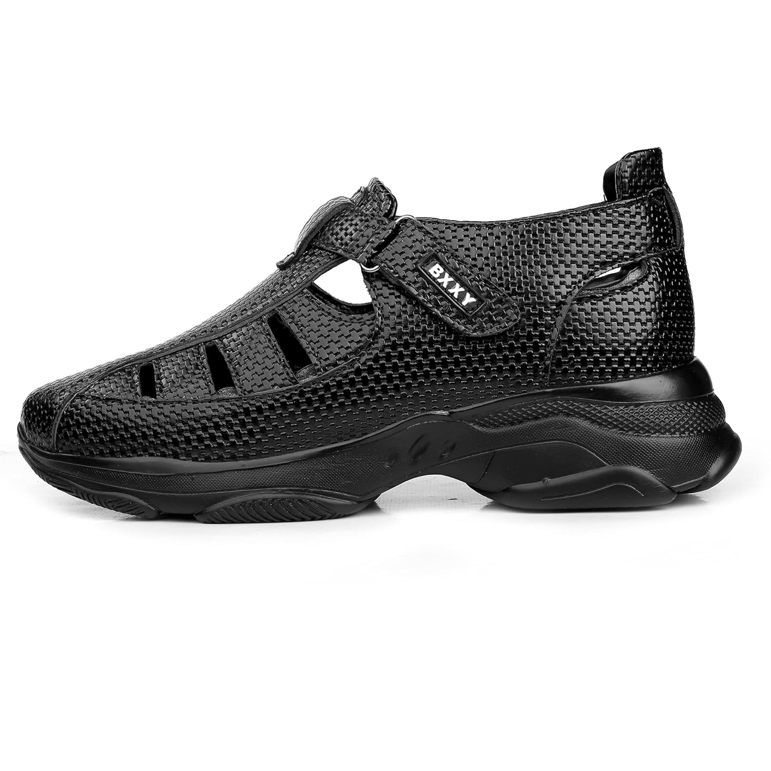 BXXY Men's 3 Inch Hidden Hight Increasing Casual Outdoor Wear Sandal ...