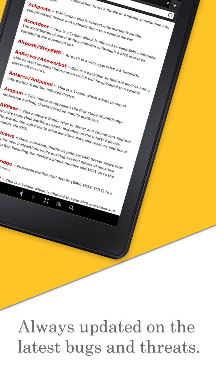 Sniff Mobile Security - App on Amazon Appstore