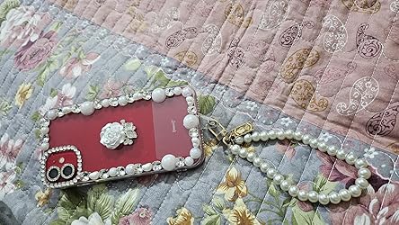 SHOPVILLA Universal Phone Pearl Lanyard Keychain Mobile Phone Chain ...
