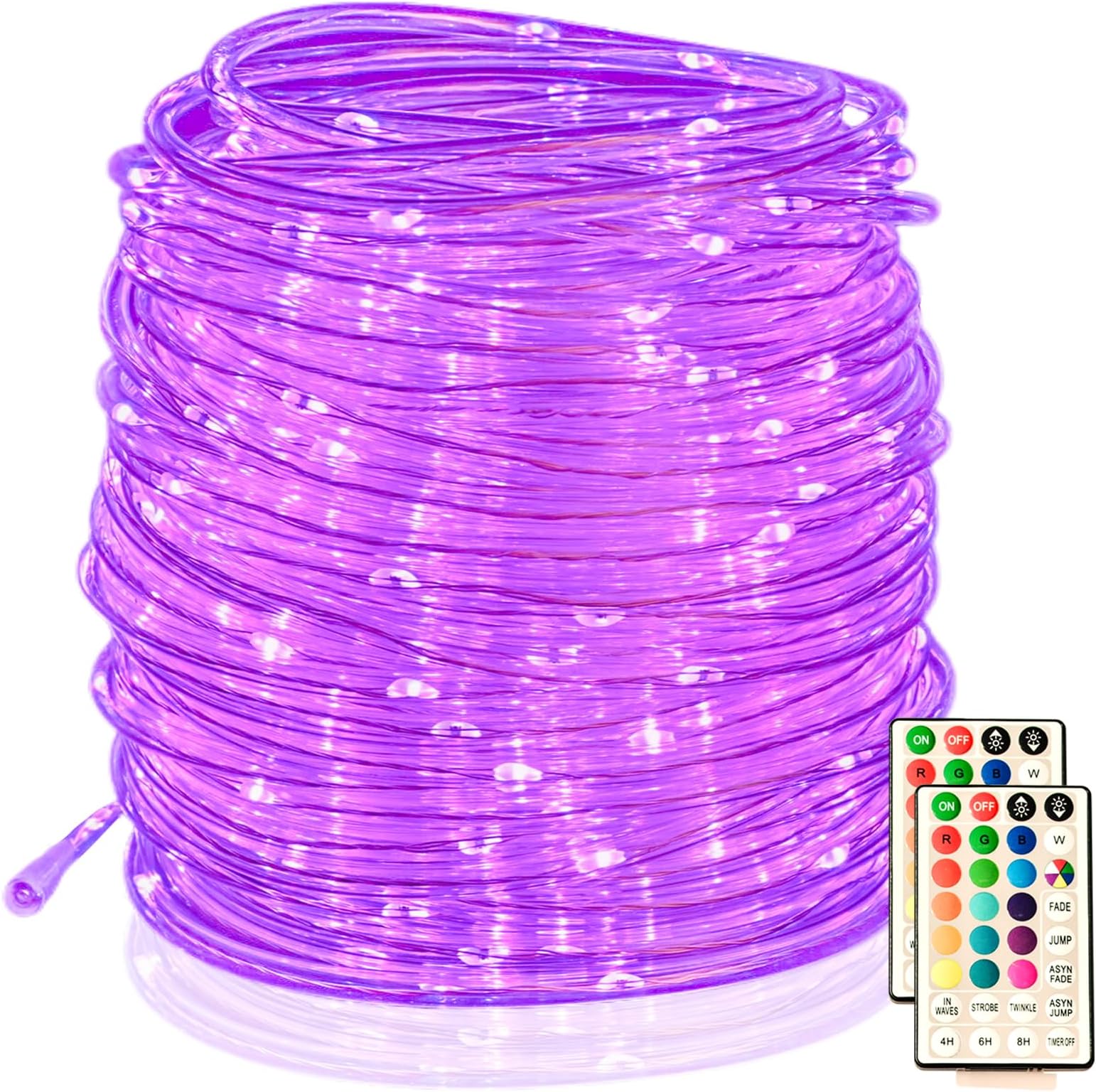 Amazon.com: HAHOME 99FT LED Rope Lights Outdoor,16 Colors Changing ...