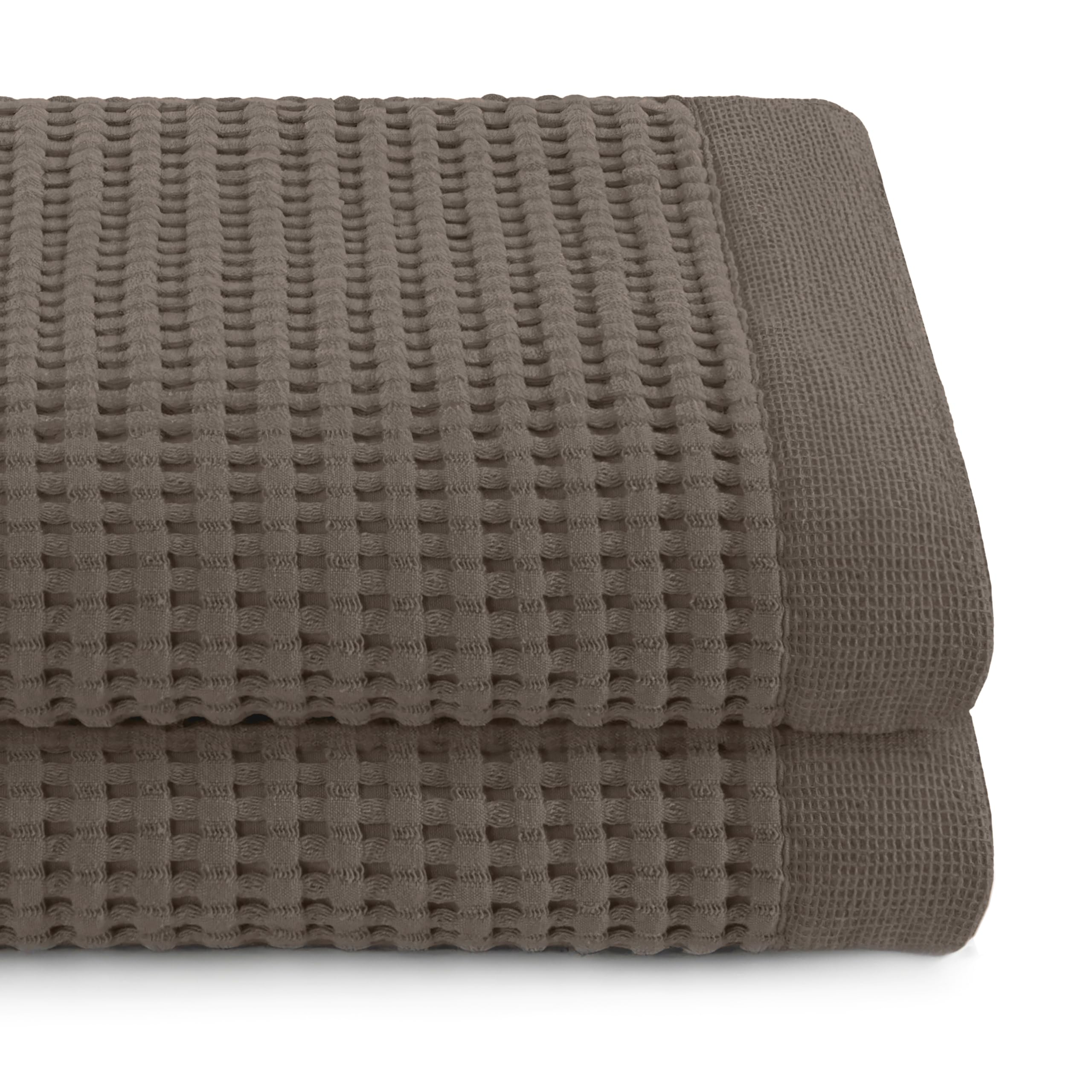 Amazon.com: GILDEN TREE Waffle Towels for Bathroom Luxury Bath Towels ...