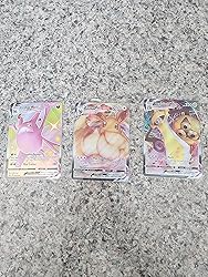 Amazon.com: 3 Pokémon Card Vmax Bundle - 1 Secret Rare Card - No ...