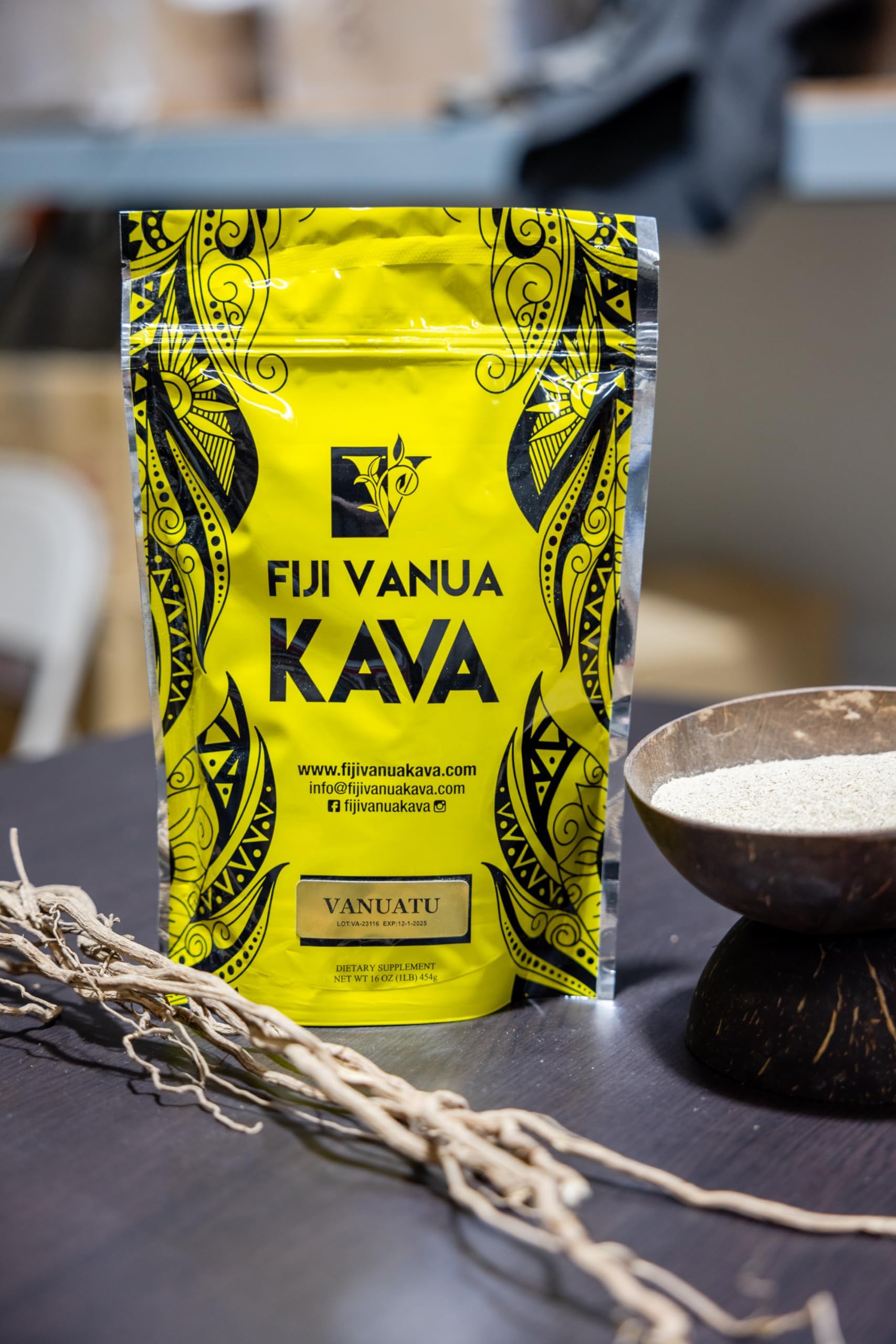 Amazon.com: Kavafied KAVA Tonga - Full Spectrum Tongan Kava Root Powder ...