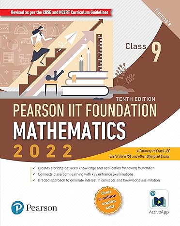 Buy Pearson IIT Foundation Mathematics Class 9| Tenth Edition|for JEE ...