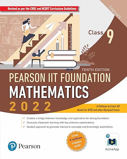 Buy Pearson IIT Foundation Mathematics Class 9| Tenth Edition|for JEE ...