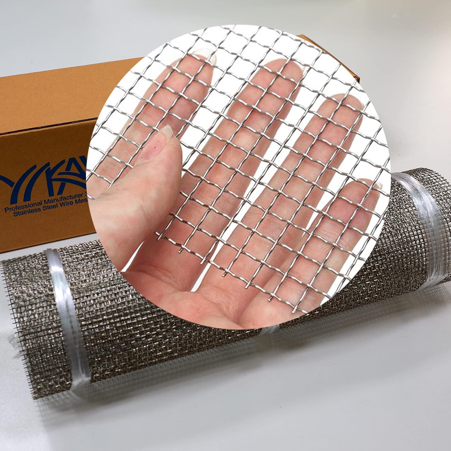 Amazon.com: Woven Wire 10 Mesh - 12"X 24" 30X60cm Size - 2mm Hole ...