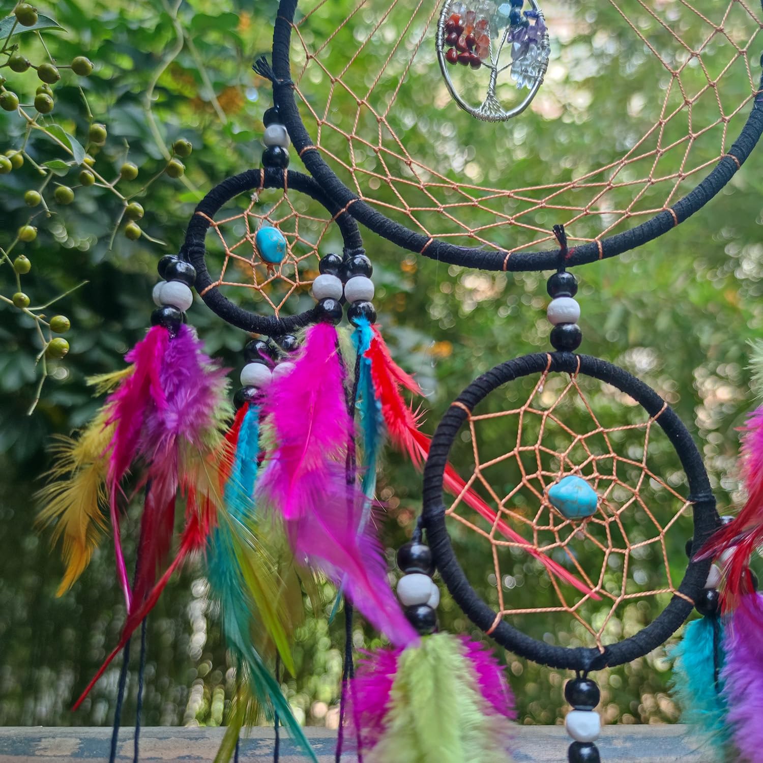 Dream Catcher X Tree Wedding Car Decoration Wall Hanging Dream