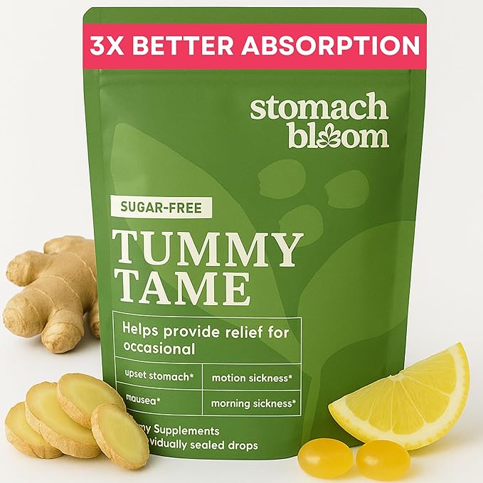 Amazon.com: Stomach Bloom Sugar Free Tummy Tame Drops - 3X Better ...