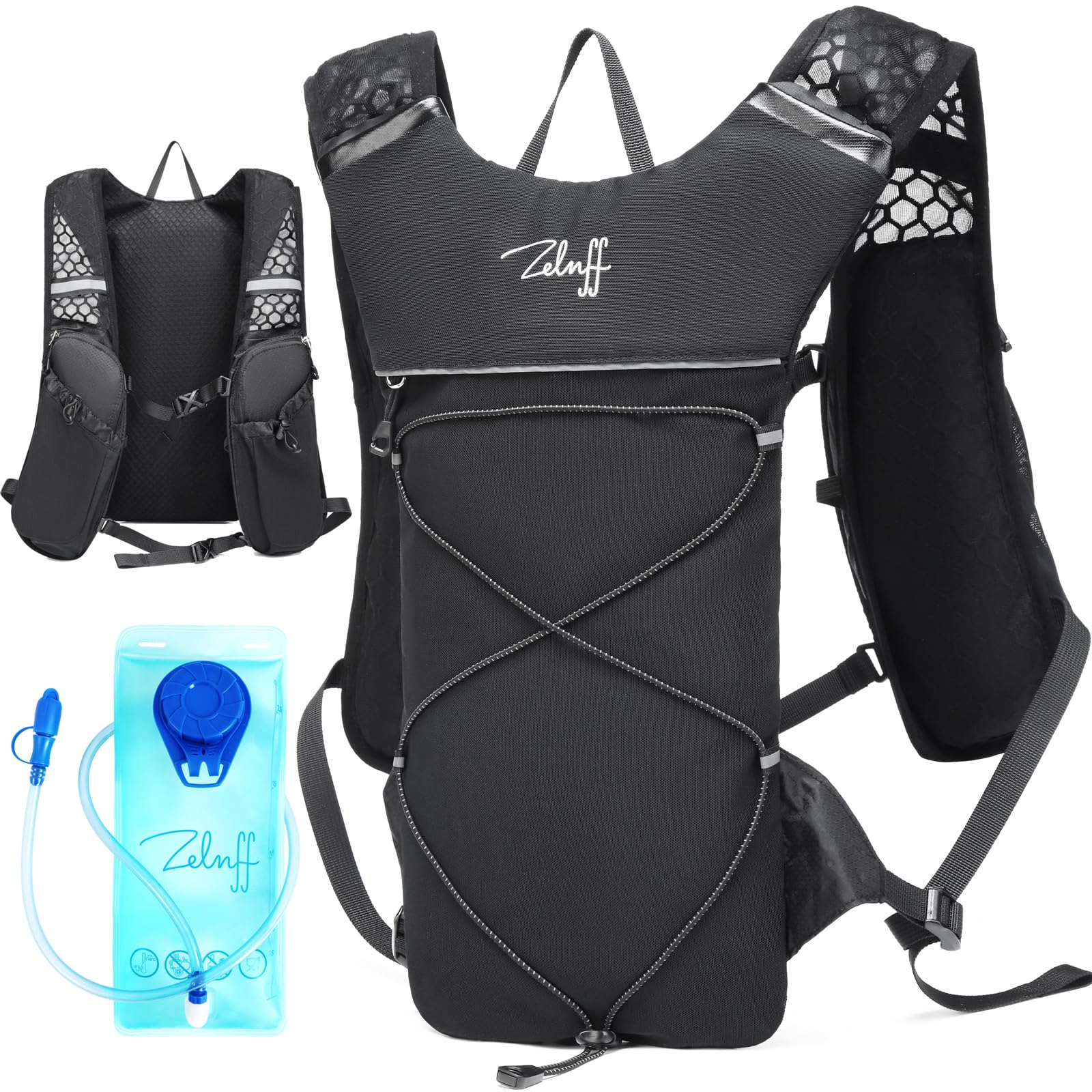 ZELNFF Lightweight Running Backpack,Running Vest phone holder ...