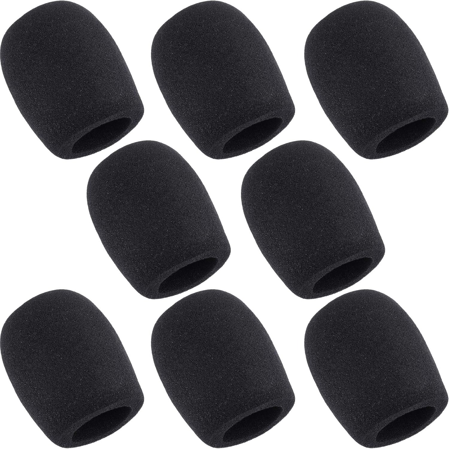 Amazon.com: 8 Pack Microphone Cover, ChromLives Mic Windscreen Foam ...