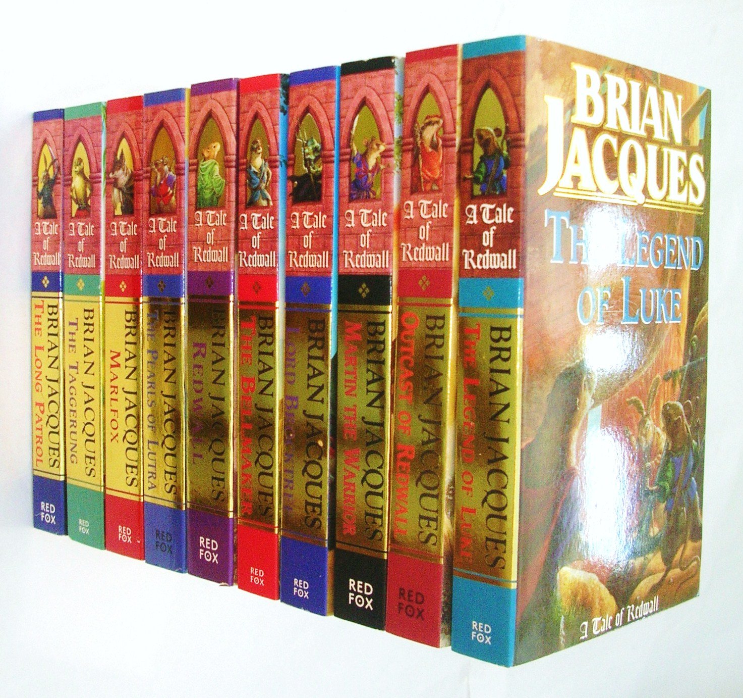 Brian Jacques 10 Book Set: Redwall Series Books Collection.: Amazon.co ...