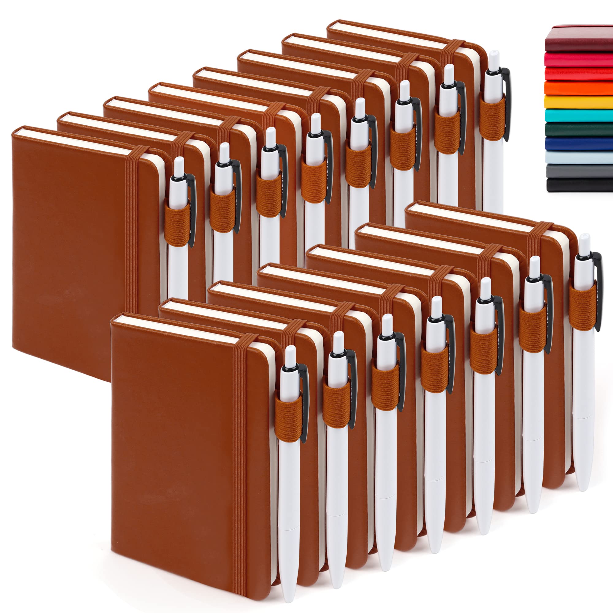 Amazon.com : feela 15 Pack Pocket Small Notebooks Bulk, Mini Cute ...