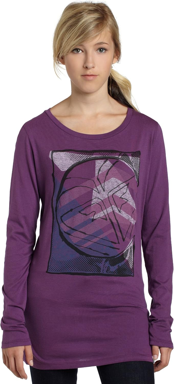 Roxy Juniors Richter Tee Shirt,Purple,X-Small at Amazon Women’s ...