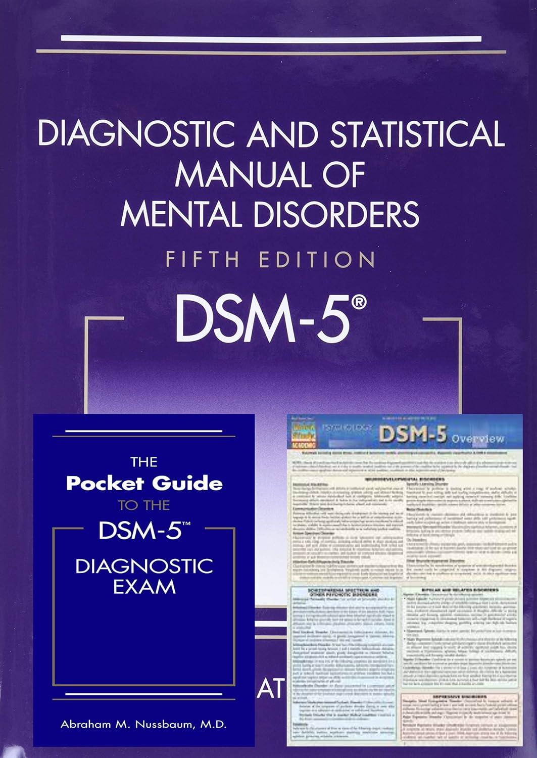BMO DSM-5 Hardcover with DSM-5 Overview Pamphlet with Pocket Guide to ...