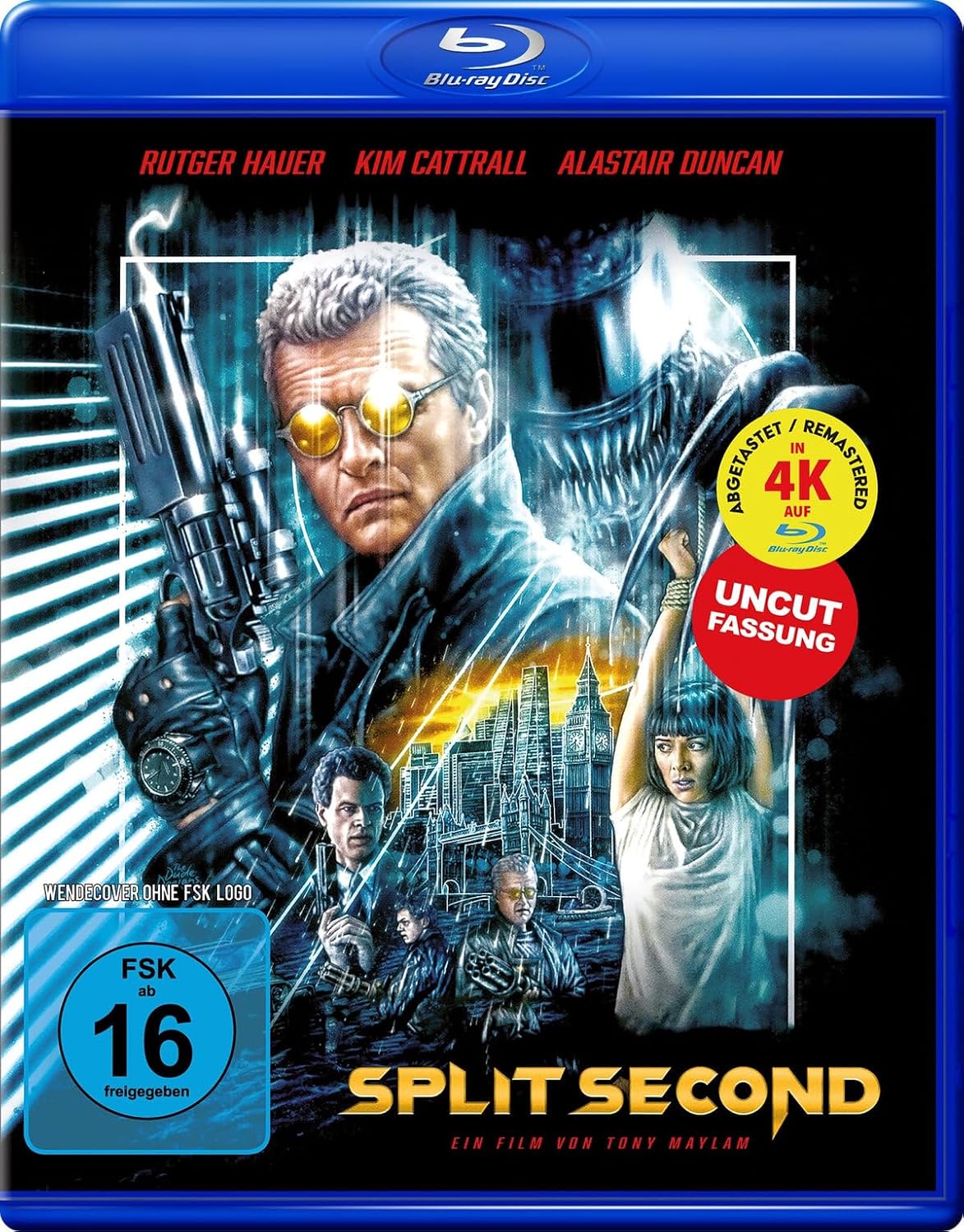 Split Second [Blu-ray] [Region B] [1992]: Amazon.co.uk: Hauer, Rutger ...
