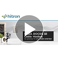 Amazon.com: Hitron CODA DOCSIS 3.1 Modem | Pairs with Any WiFi Router ...