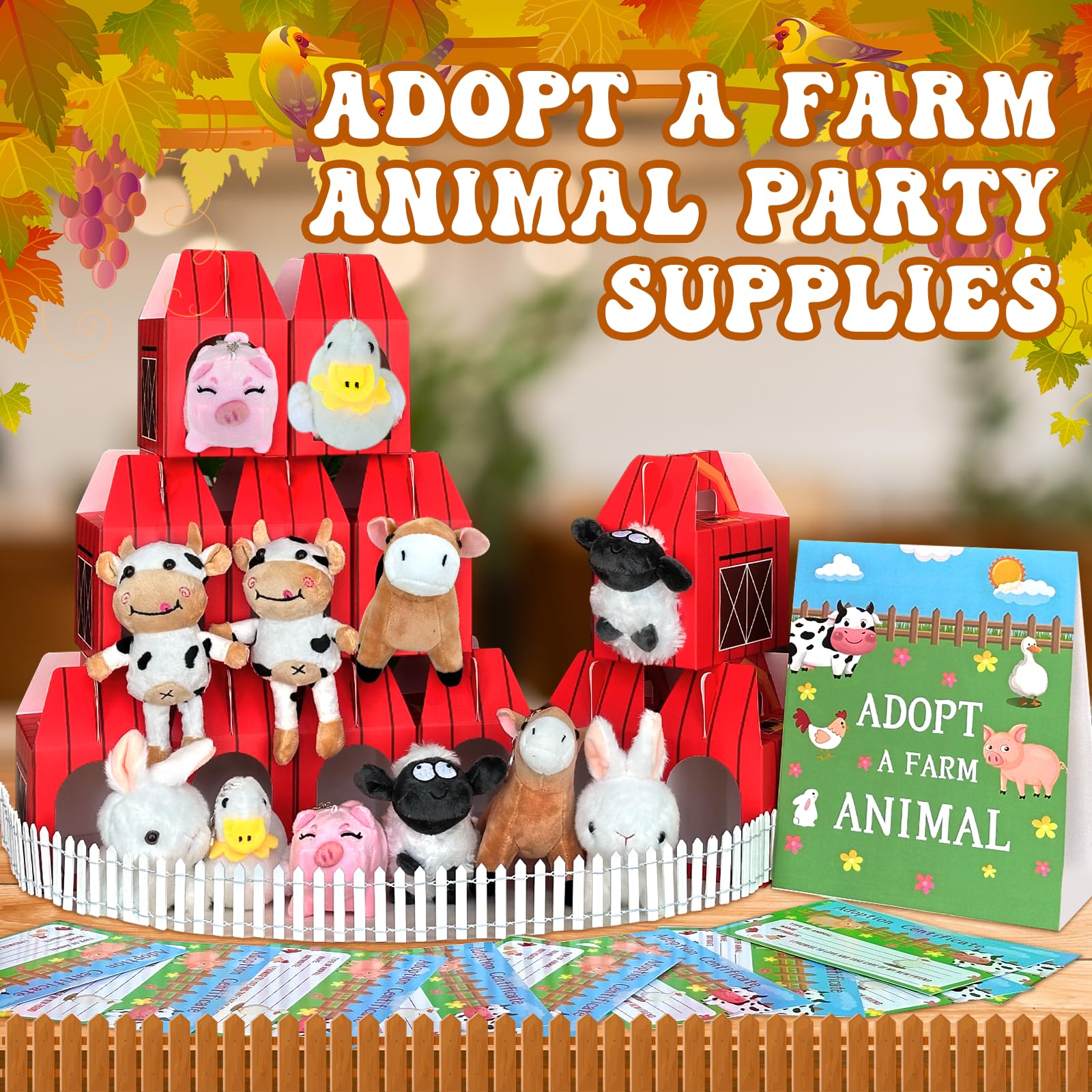 Farm Animal Party Favors