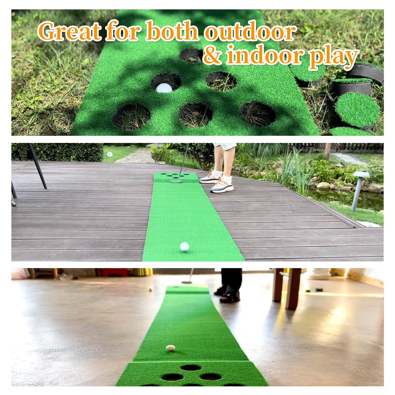 Golf Pong Game Set Golf Putting Game Golf Putting mat Golf Putting ...
