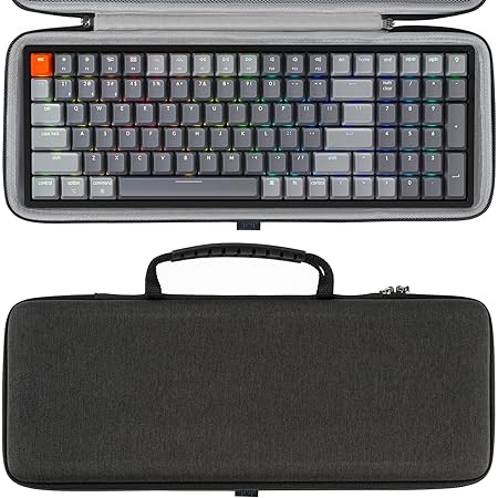 Amazon.com: Geekria 90%-96% Keyboard Case, Hard Shell Travel Carrying ...