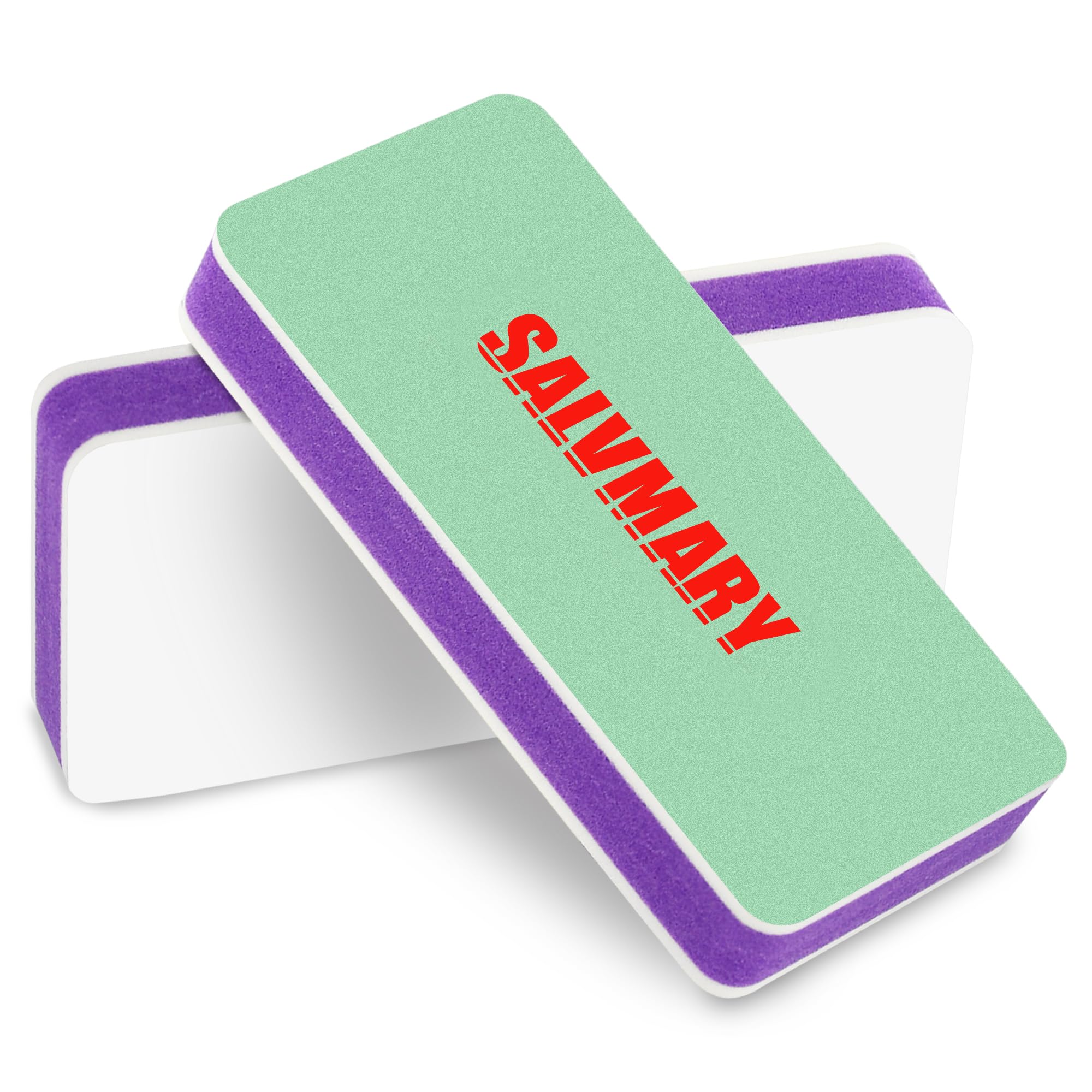 SALVMARY Nail Shiner Buffer Block - 400/3000 Grit Nail Shine Buffers ...