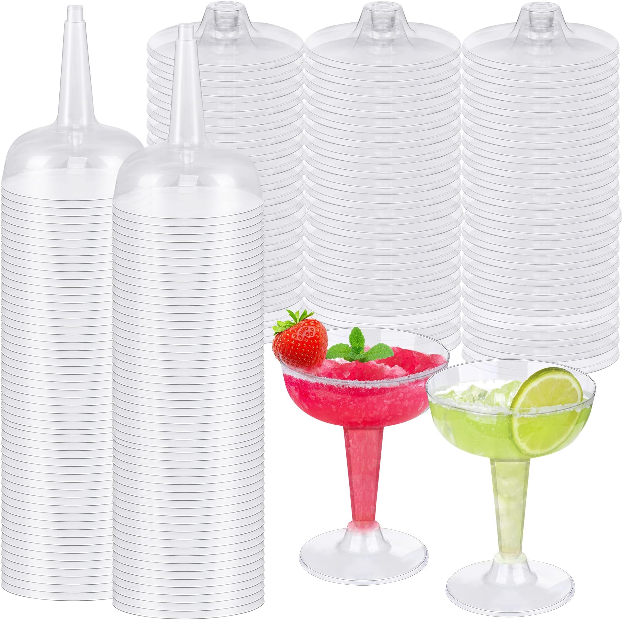 Amazon.com: Domensi 12 Pcs Daisy Flower Cups with Lids and Straws, 10 ...