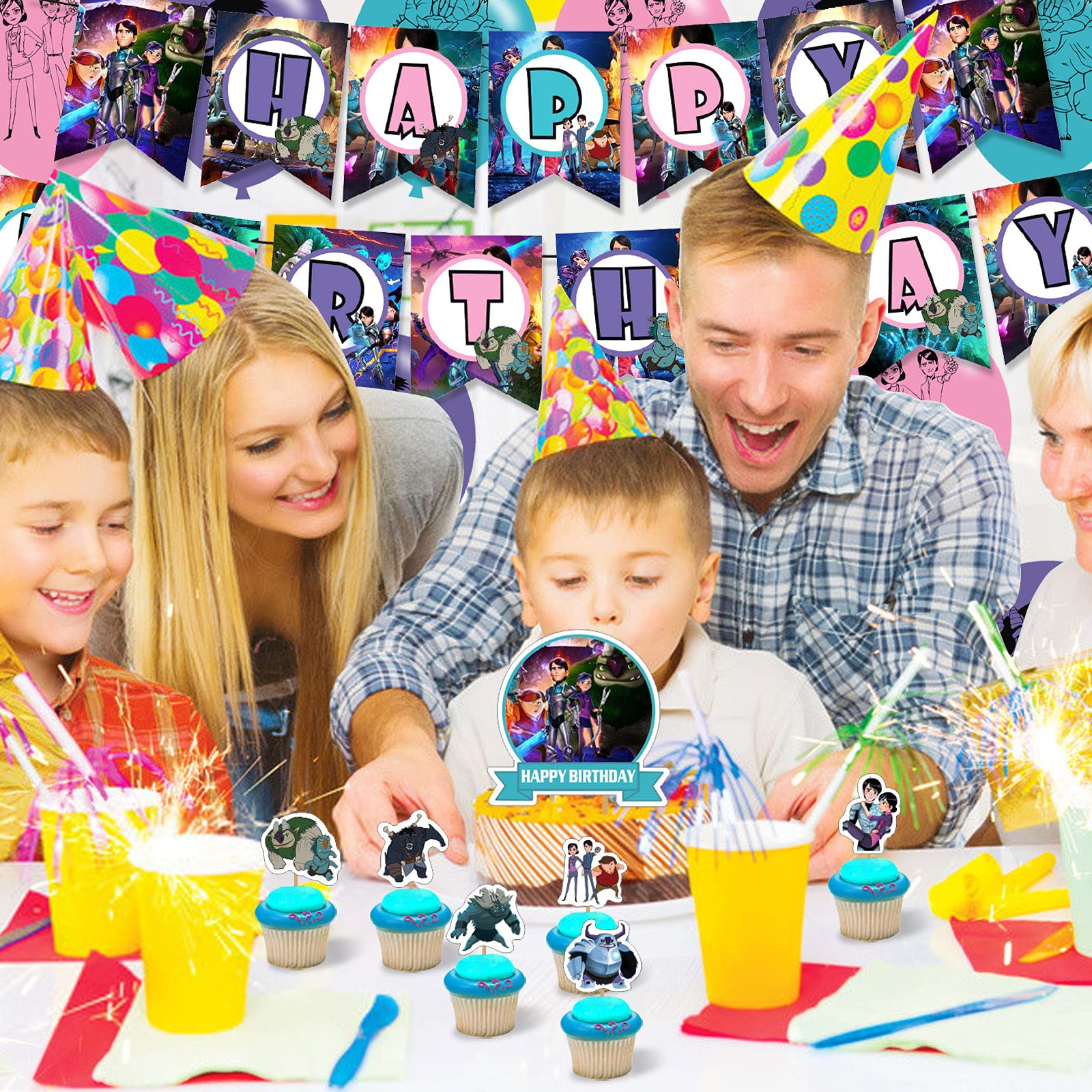 Trollhunters Birthday Party Supplies, Trollhunters Movie Theme Party ...