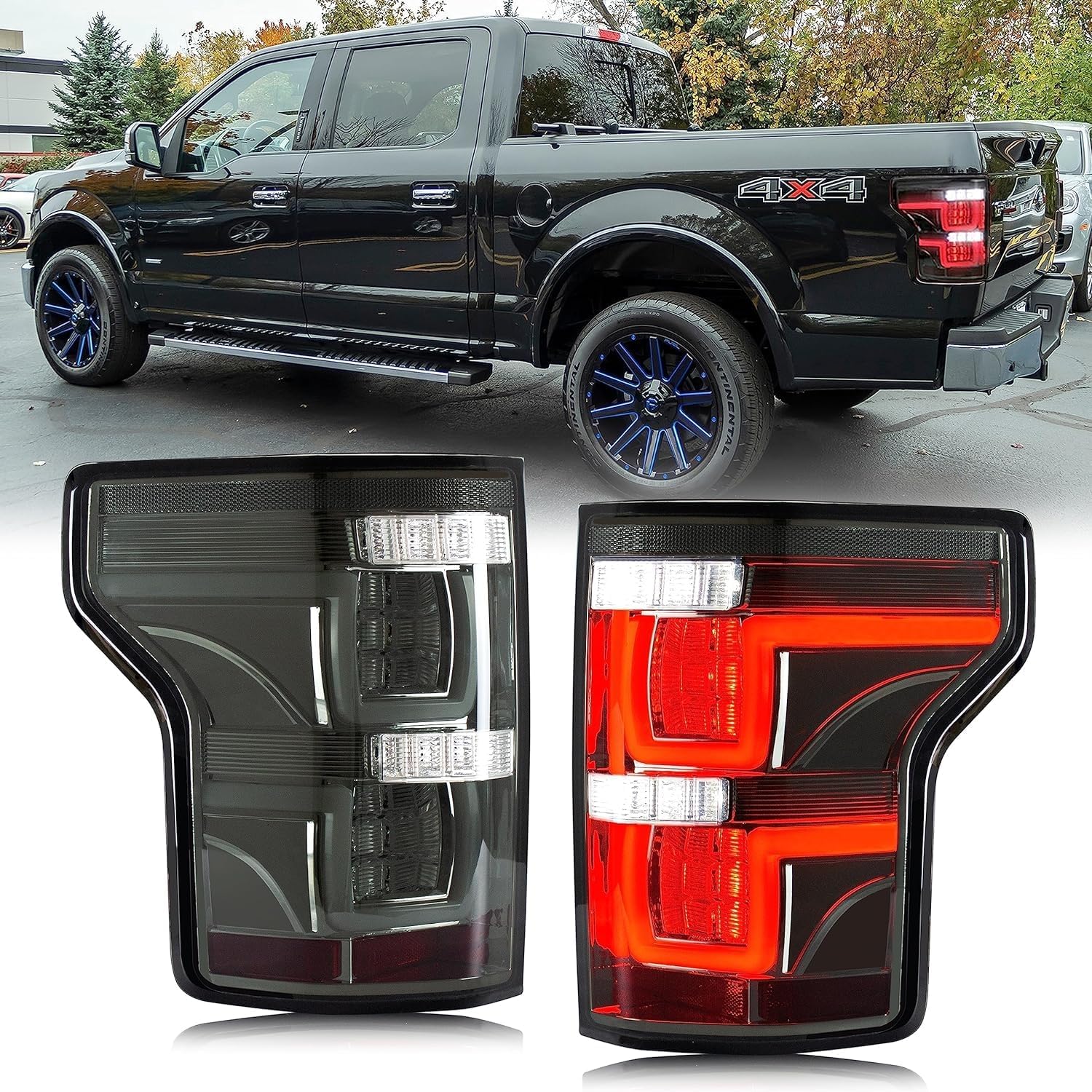 Amazon.com: inginuity time LED Tail Lights for Ford F-150 F150 2015 ...