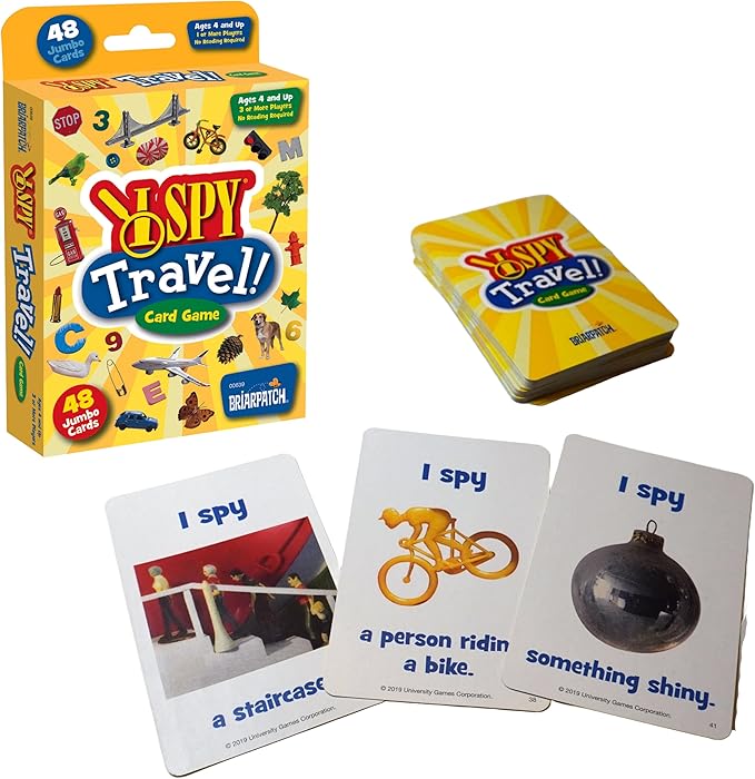 Amazon.com: Briarpatch | I Spy Travel Card Game, Ages 4+ : Toys & Games