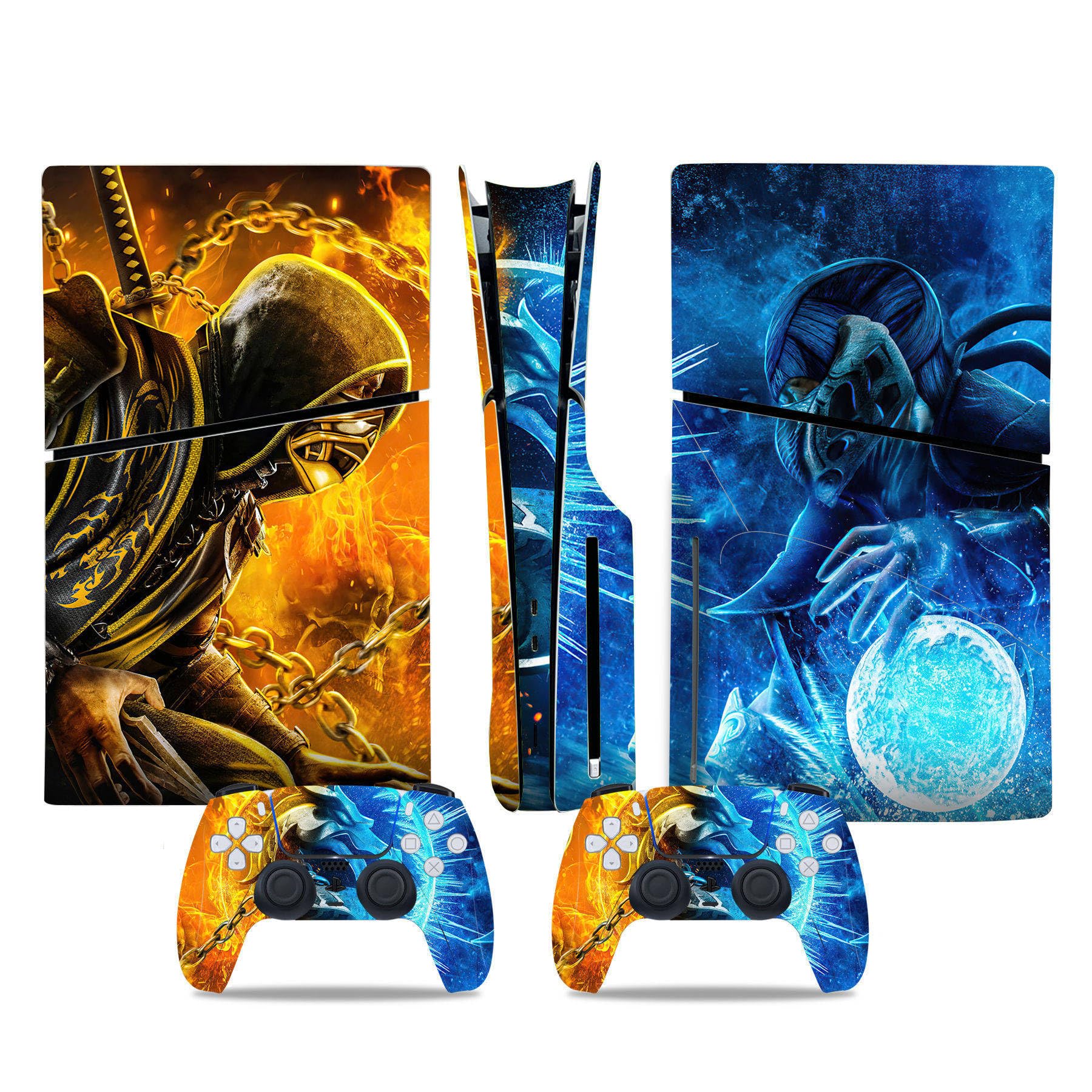 Snapklik.com : TAIFOND Vinyl Skin Sticker Decal Cover For PS5 Slim Disc ...