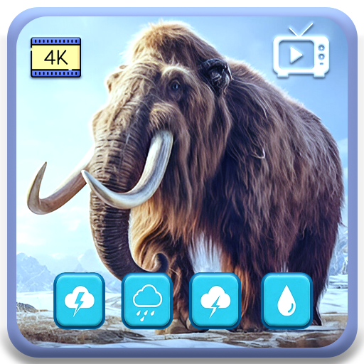Frozen Tundra Mammoths – Roaming Ice Age Giants Across Snowy ...