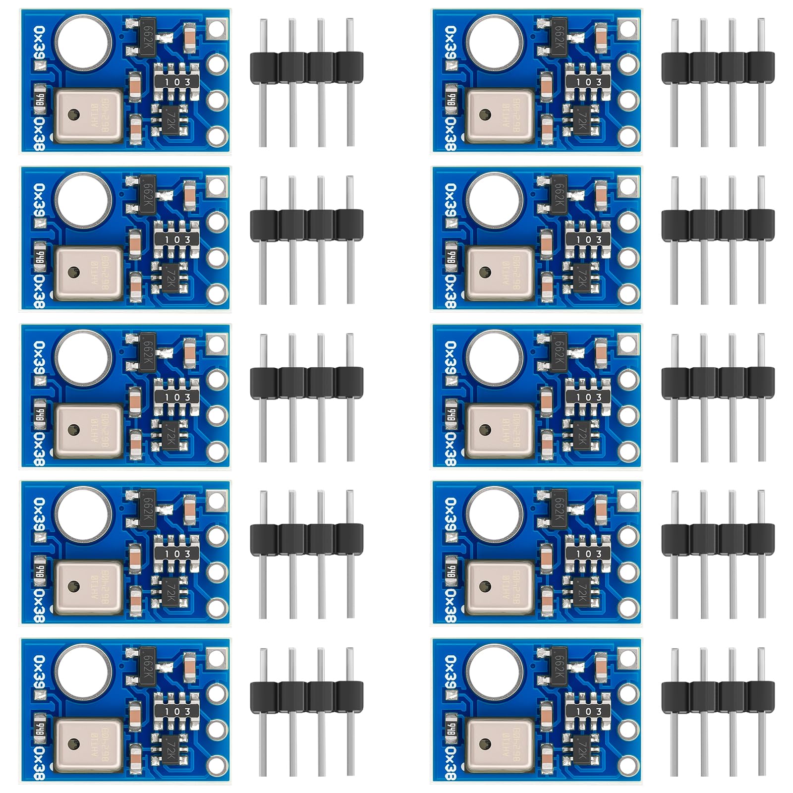 Snapklik.com : 10pcs AHT10 Temperature And Humidity Sensor Module High ...