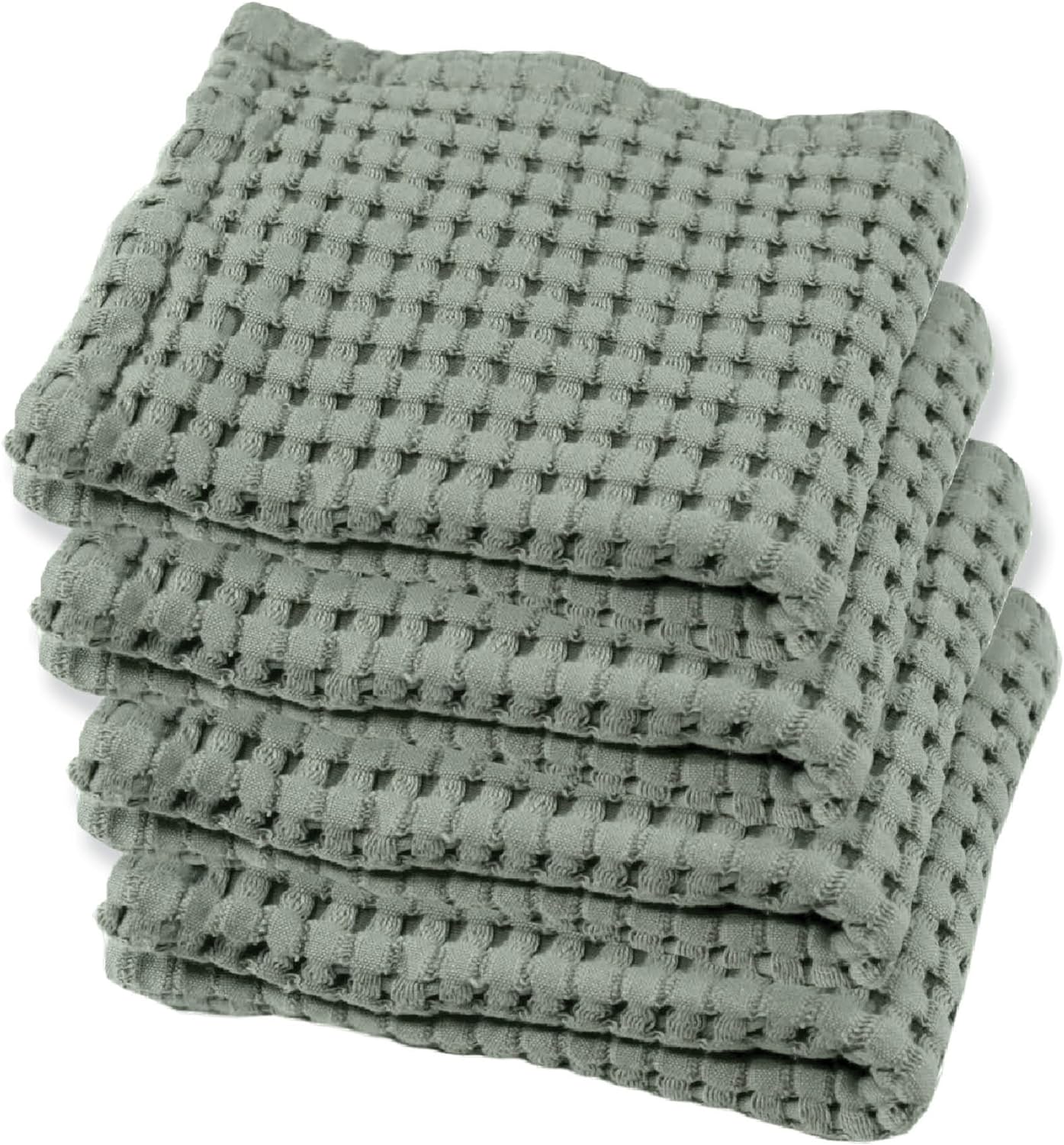 Amazon.com: GILDEN TREE Waffle Bath Towels Wash Cloths for Showering ...