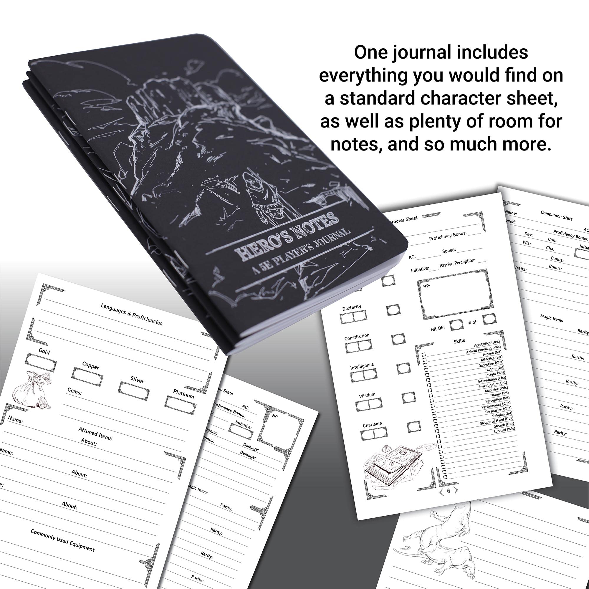 Snapklik.com : DUNGEON CRAFT Notebook For Dungeons And Dragons & TTRPG ...