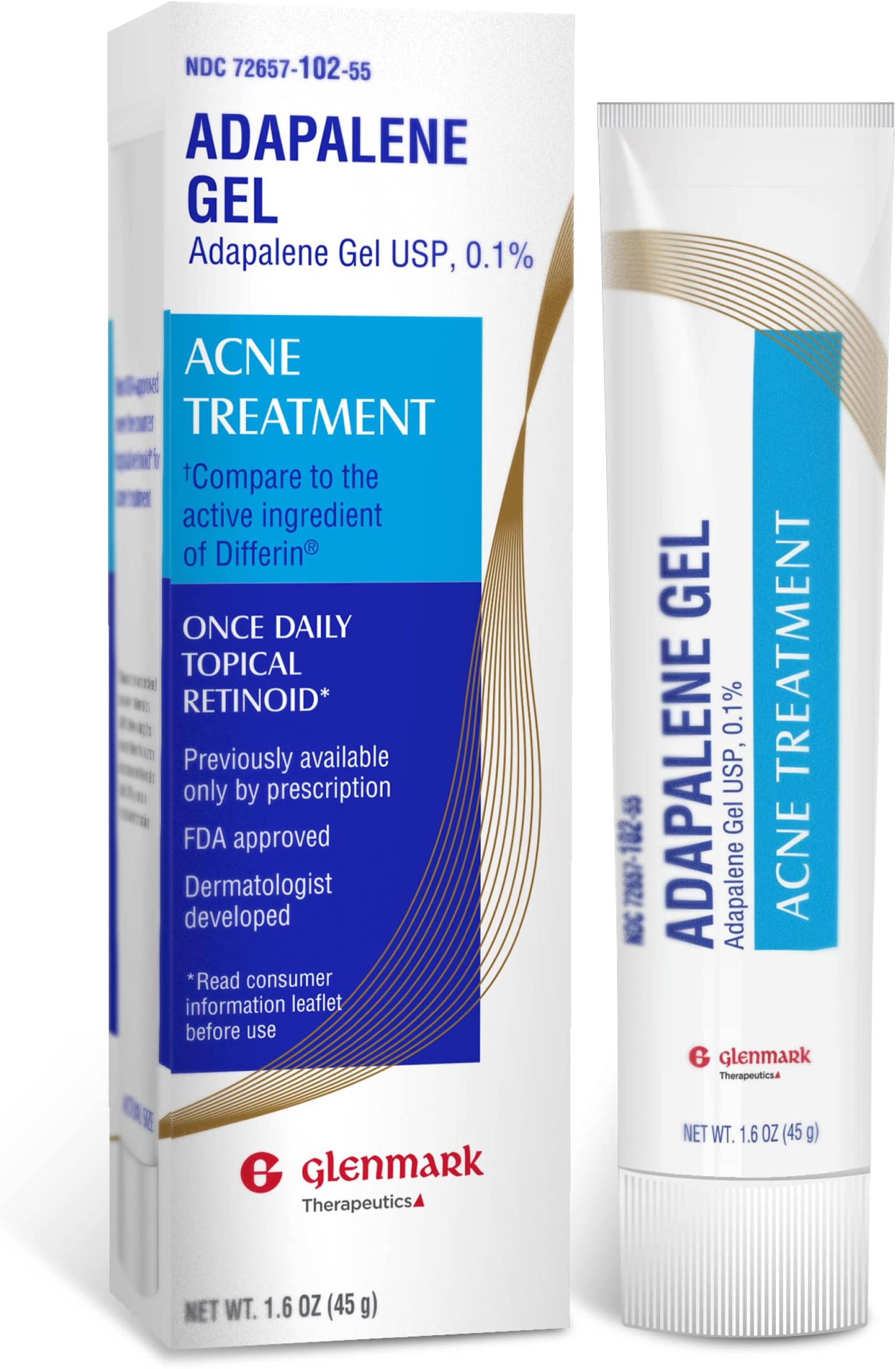 Amazon.com: ProactivMD Adapalene Gel Acne Treatment - Prescription ...