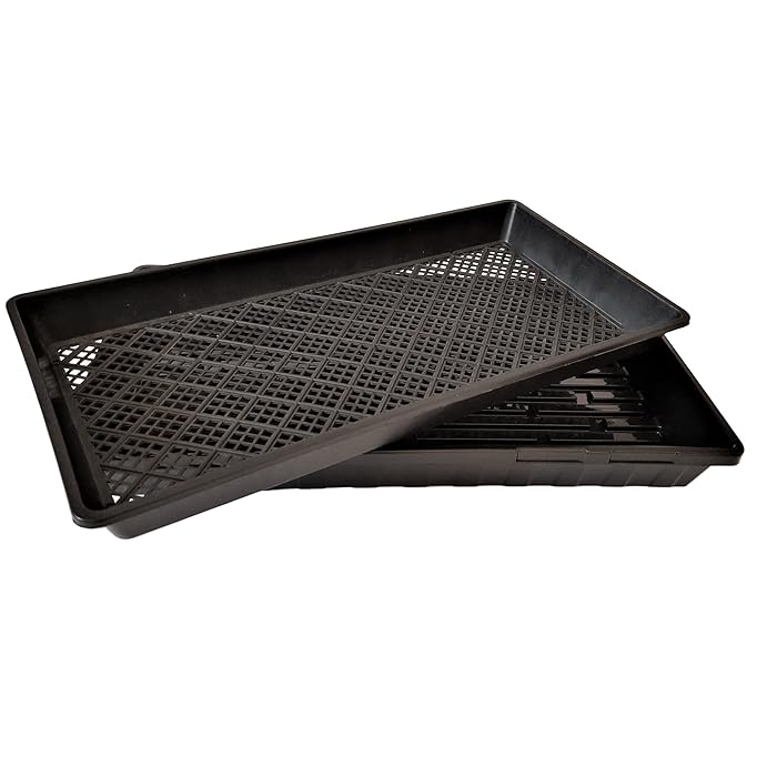 Buy Extra Strength Flat Tray and Soil Block and Rockwool Cube Seedling ...