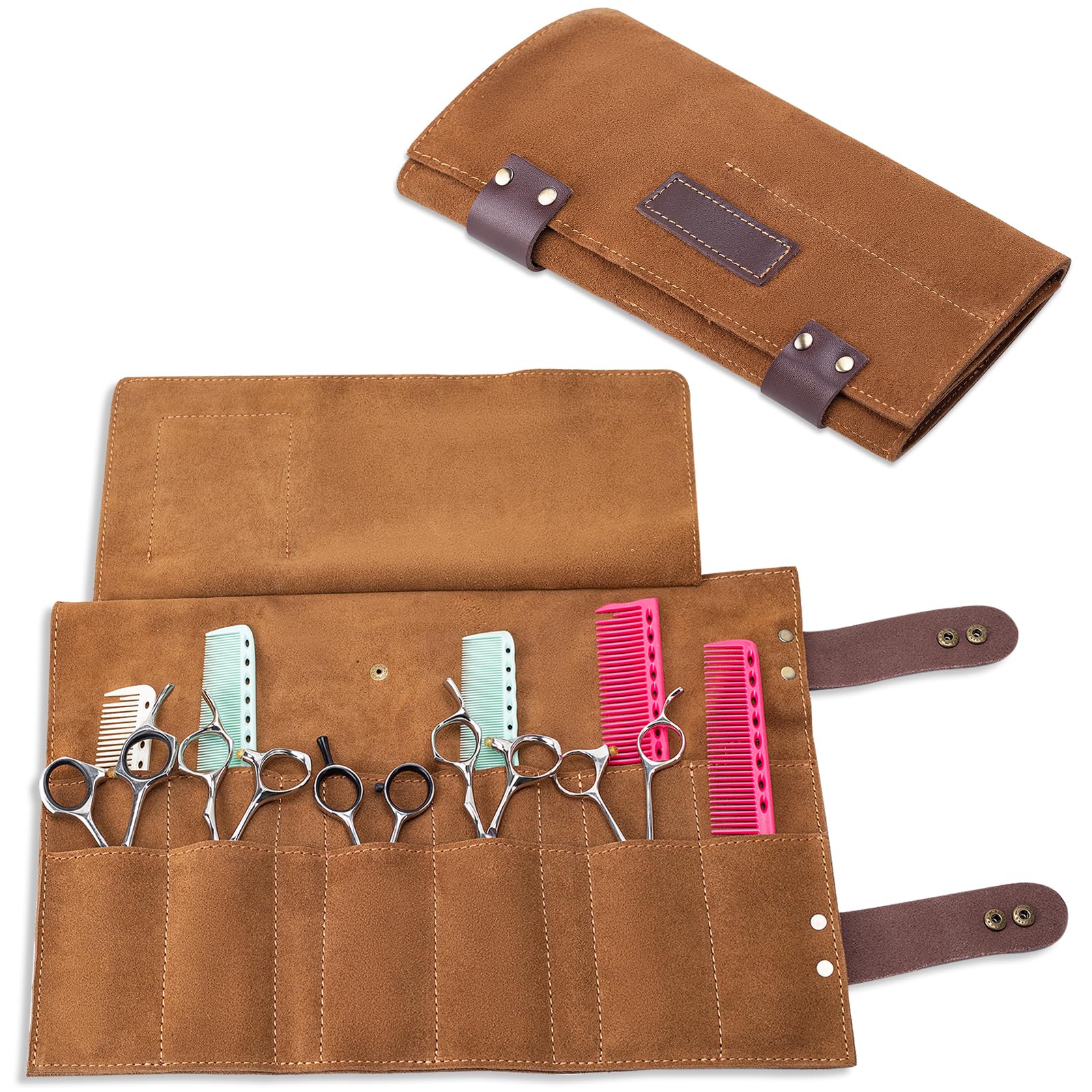 Amazon.com: Hair Stylist Scissor Holder Pouch Cases for Hairdressers ...
