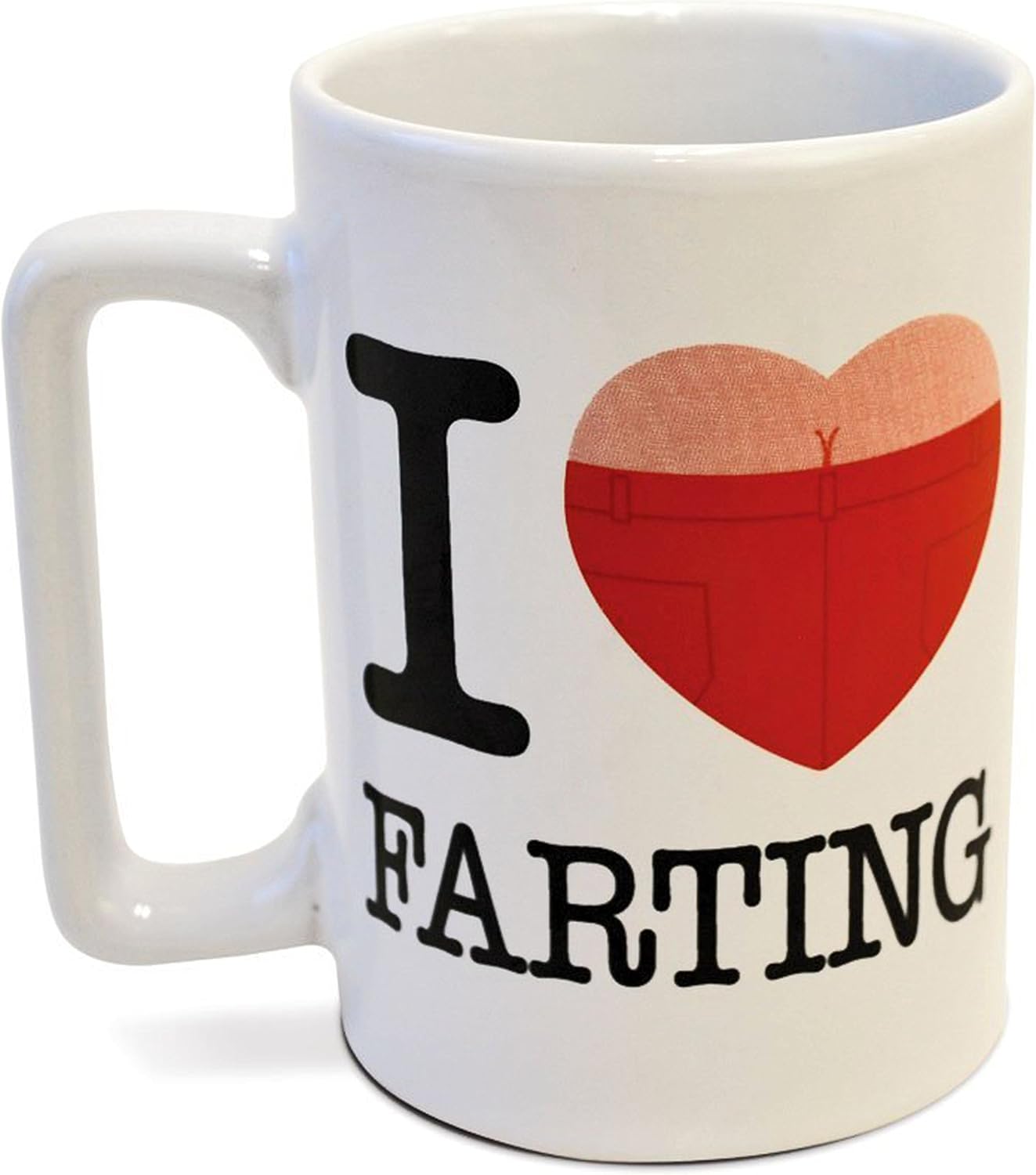 Amazon.com | BigMouth Inc - Talking Mug - I Love Farting: Coffee Cups ...
