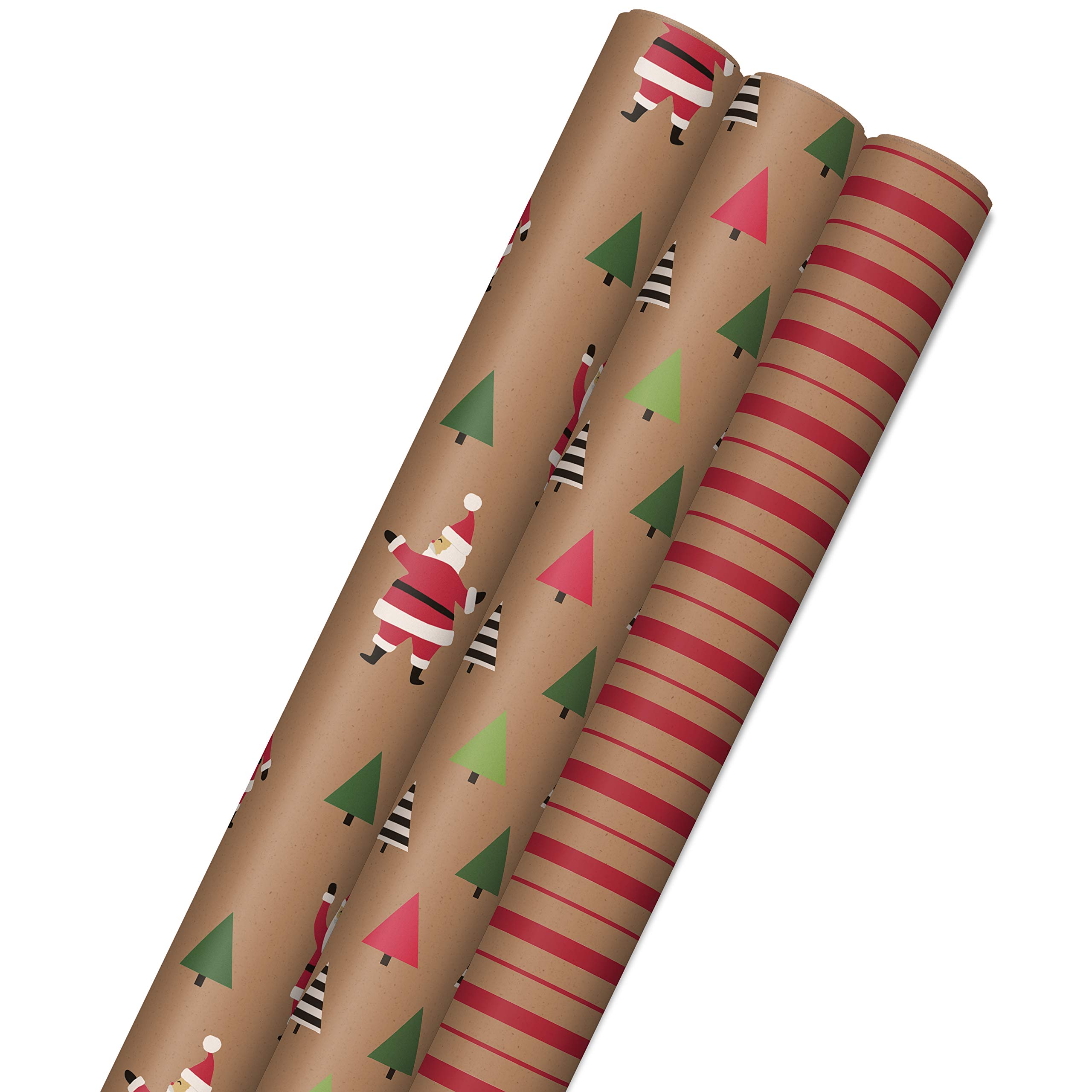 Hallmark Recyclable Christmas Wrapping Paper With Cut Lines On Reverse hallmark-recyclable-christmas-wrapping-paper-with-cut-lines-on-reverse