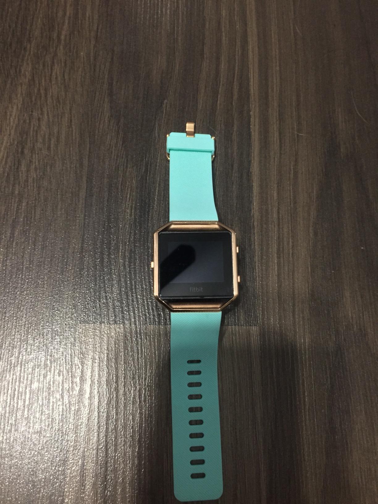 Fitbit Blaze Smart Fitness Watch, Black, Silver, Small, Heart Rate ...