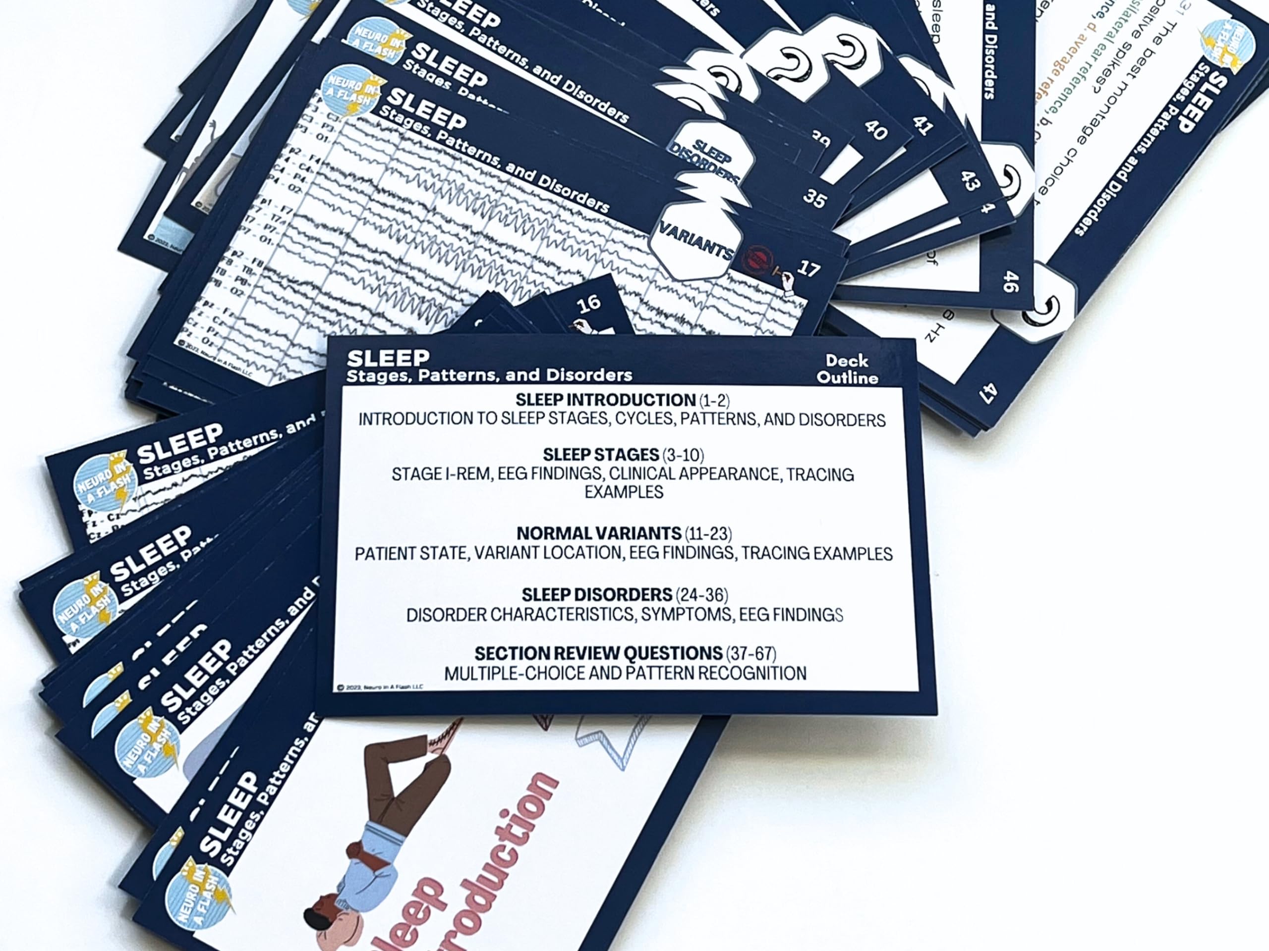 Buy EEG Tech Flashcards " Stages, Patterns, and Disorders" Study ...